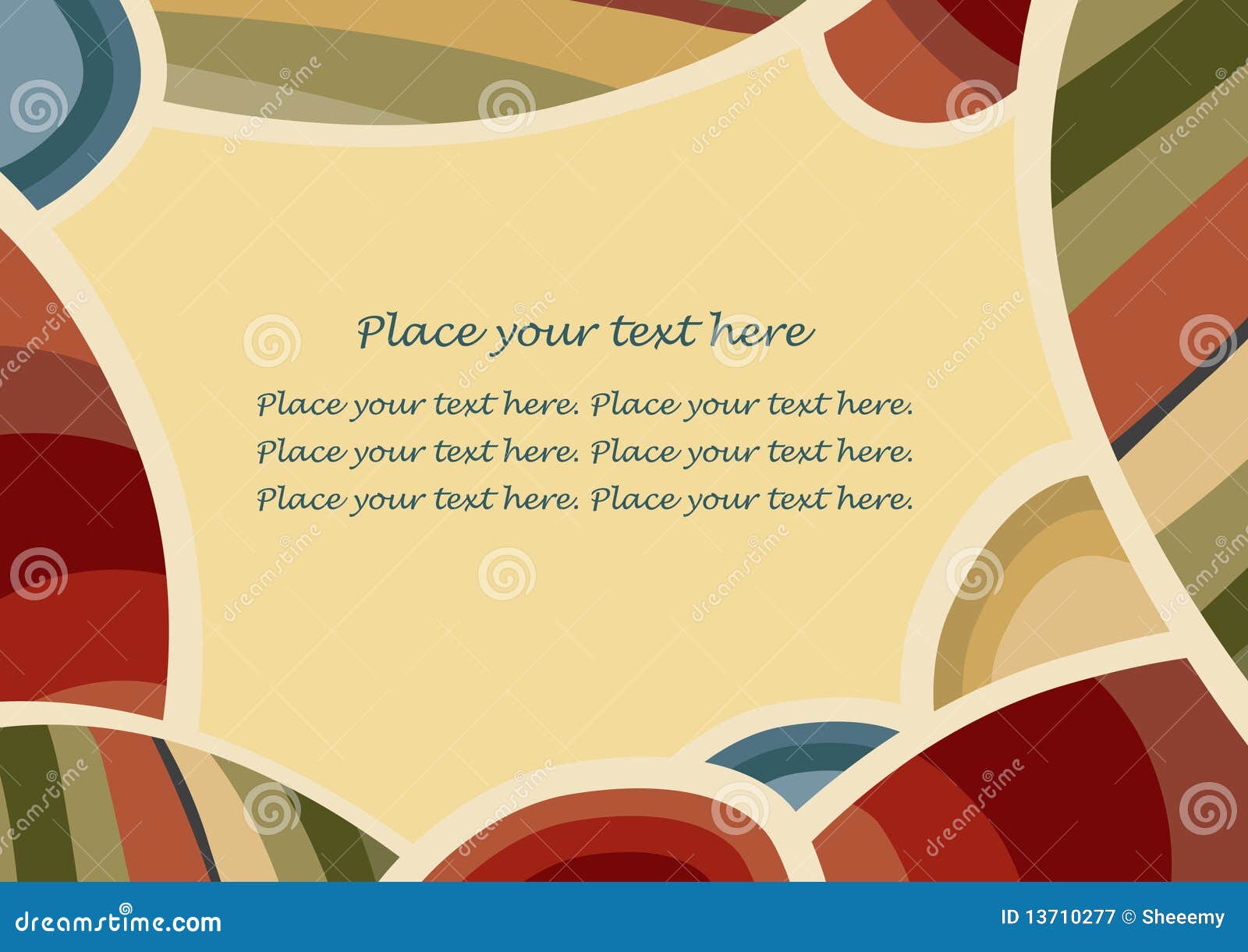 Simple frame stock vector. Illustration of styled, design - 13710277