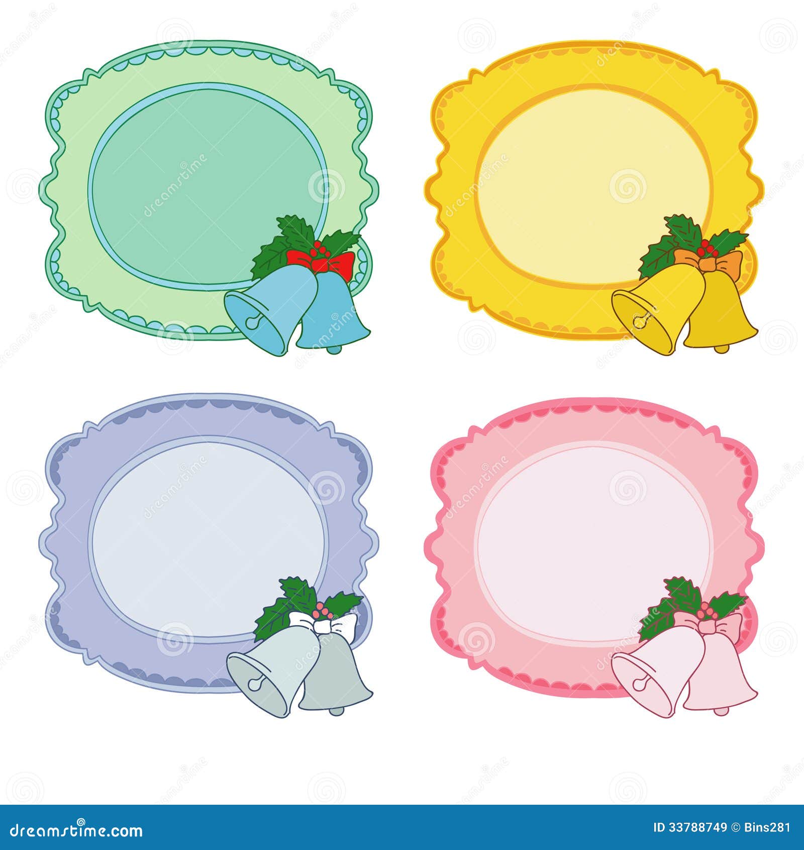 Simple frames stock vector. Illustration of greeting - 33788749