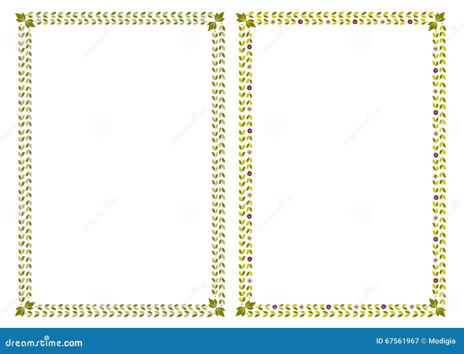 Simple Frames Design stock vector. Illustration of border - 67561967