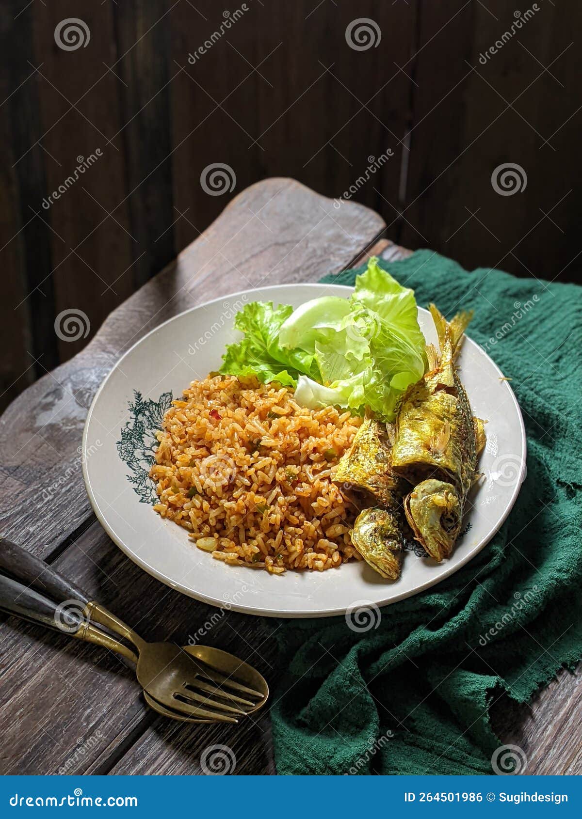 Fried rice stock photo. Image of menu, asian, rice, breakfast - 264501986