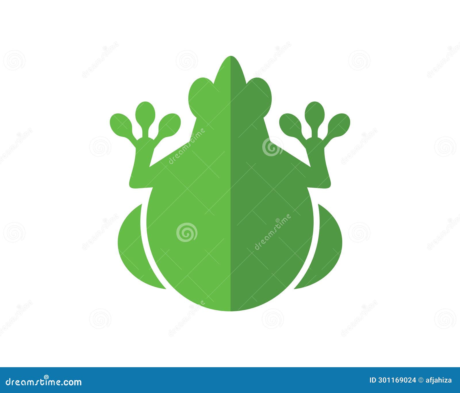 Simple Frog Icon Logo Template Stock Vector - Illustration of amphibian ...