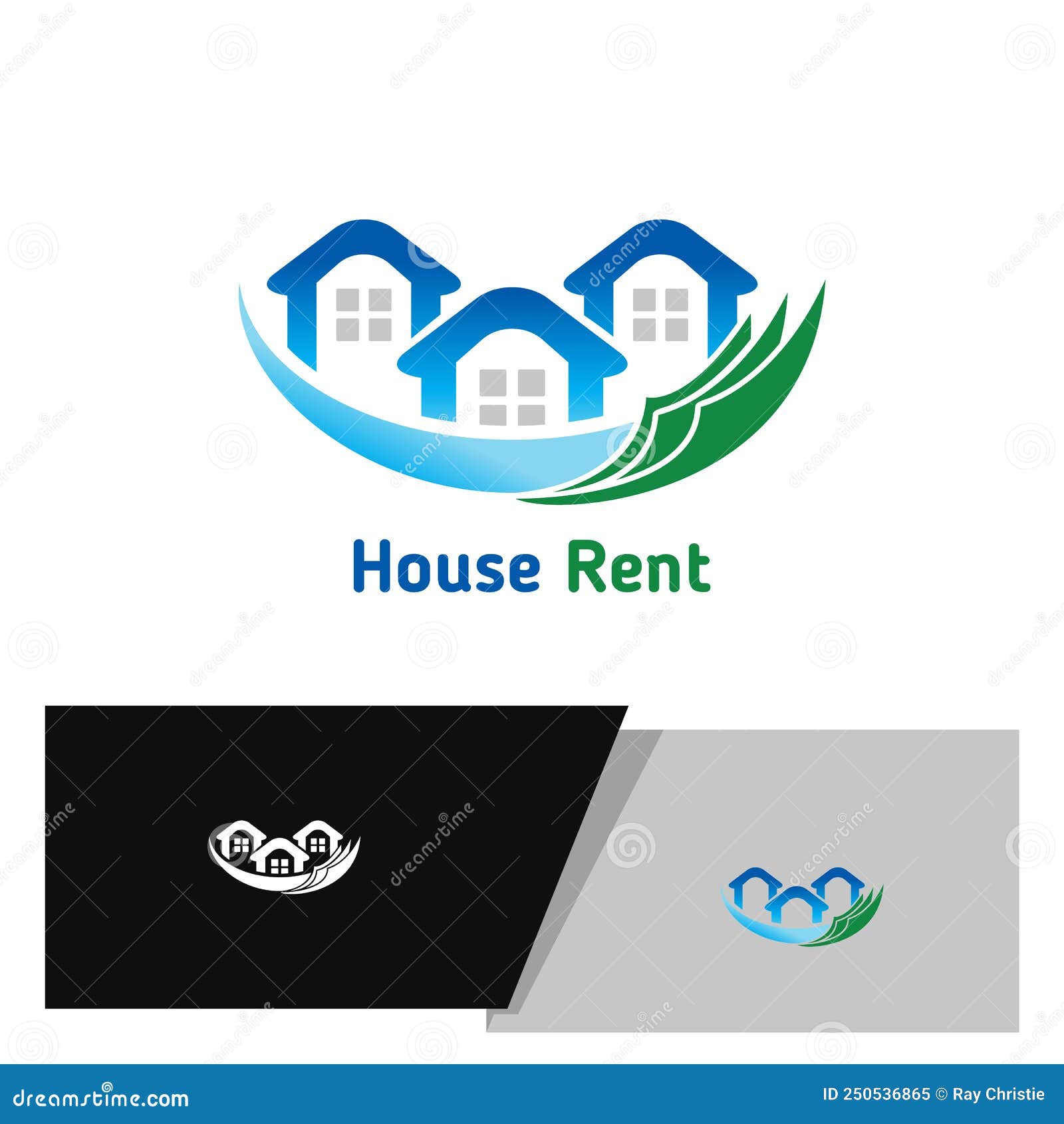 House for rent logo stock vector. Illustration of design - 250536865