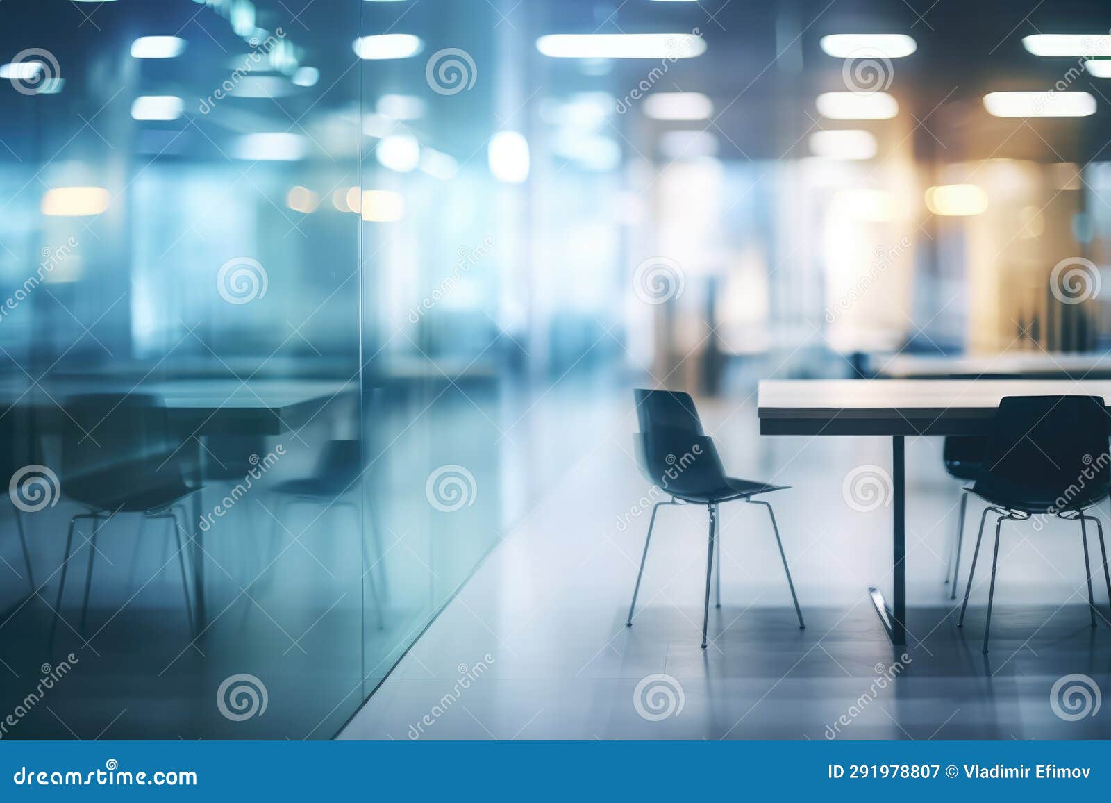 Simple and Functional Room with Table and Two Chairs. Ideal for Various ...