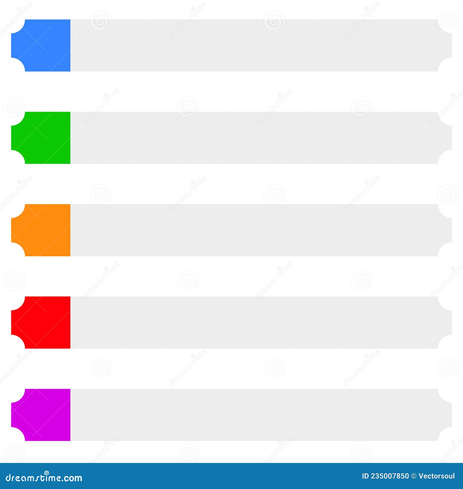 Simple Geometric Button, Banner, Plaque Shape, Design Element Vector ...