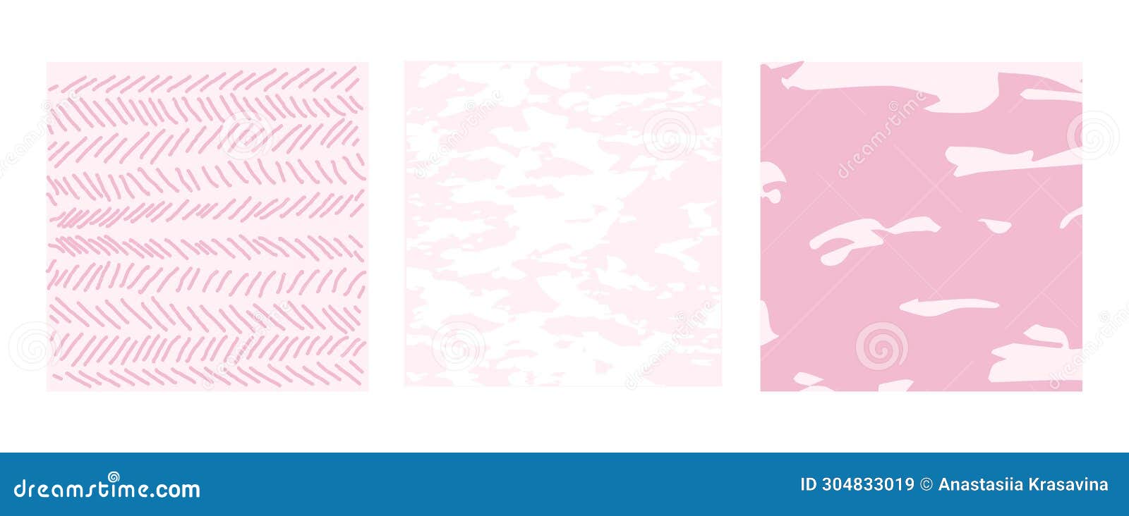 Simple Geometric Hand Drawn Irregular Patterns. Colored Doodle ...