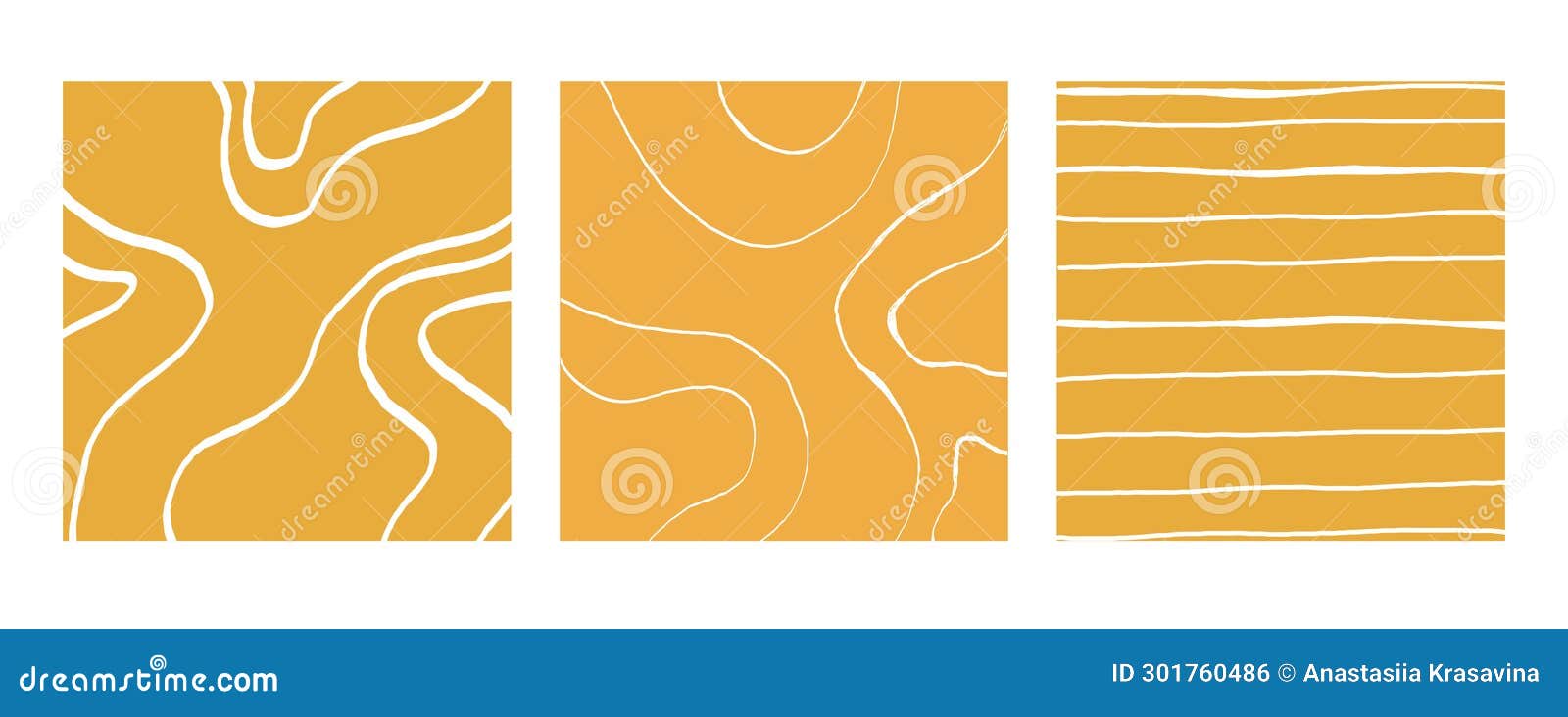 Simple Geometric Hand Drawn Irregular Patterns. Colored Doodle ...