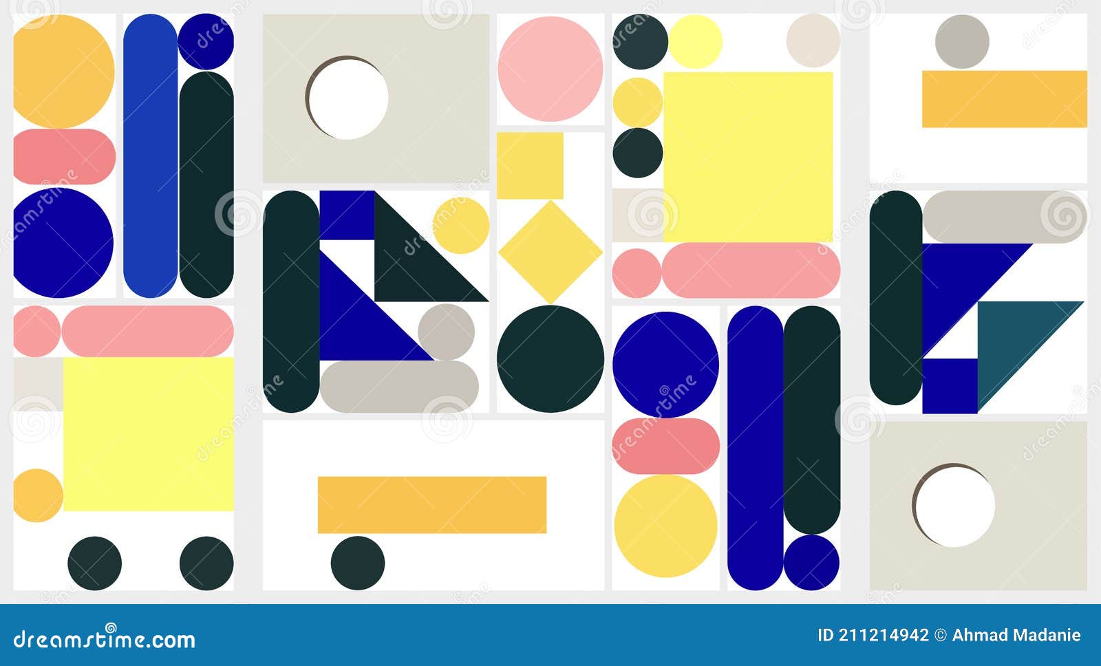 Simple Geometric Modern Template Design . Vector Illustration Eps 10 ...