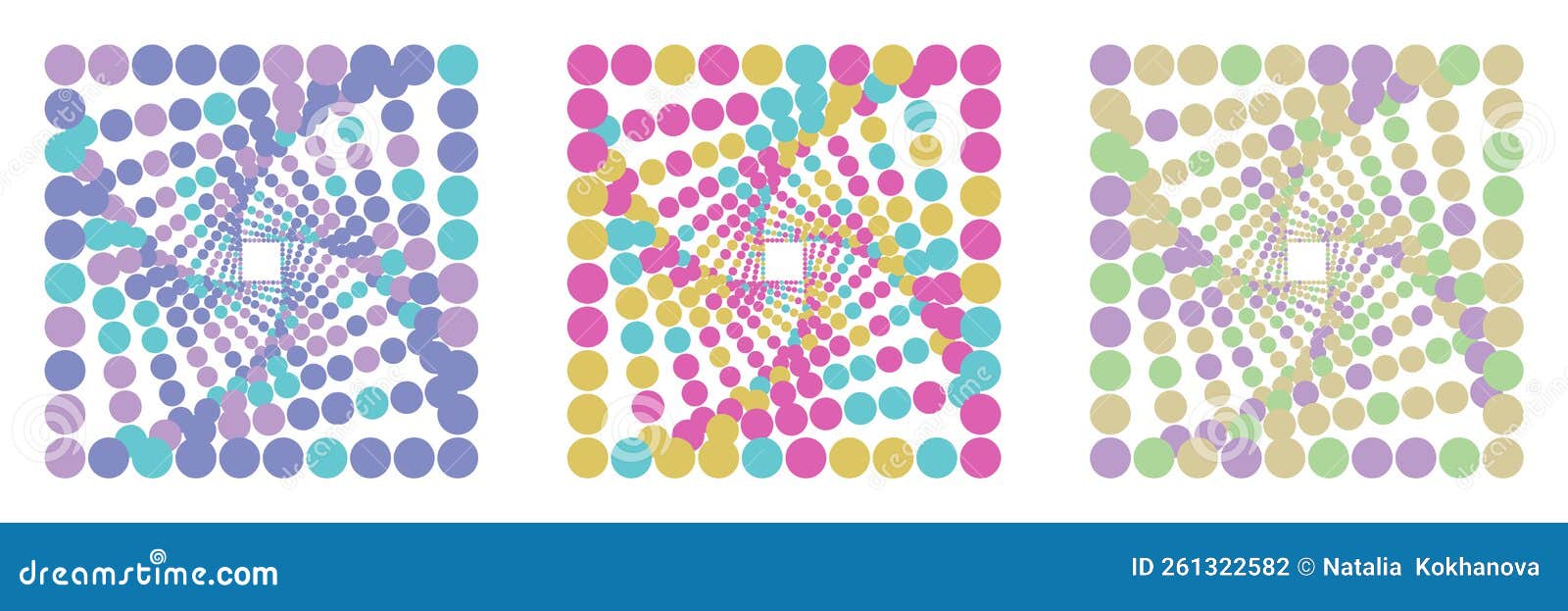 A Simple Geometric Pattern of Circles Swirling in a Square ...