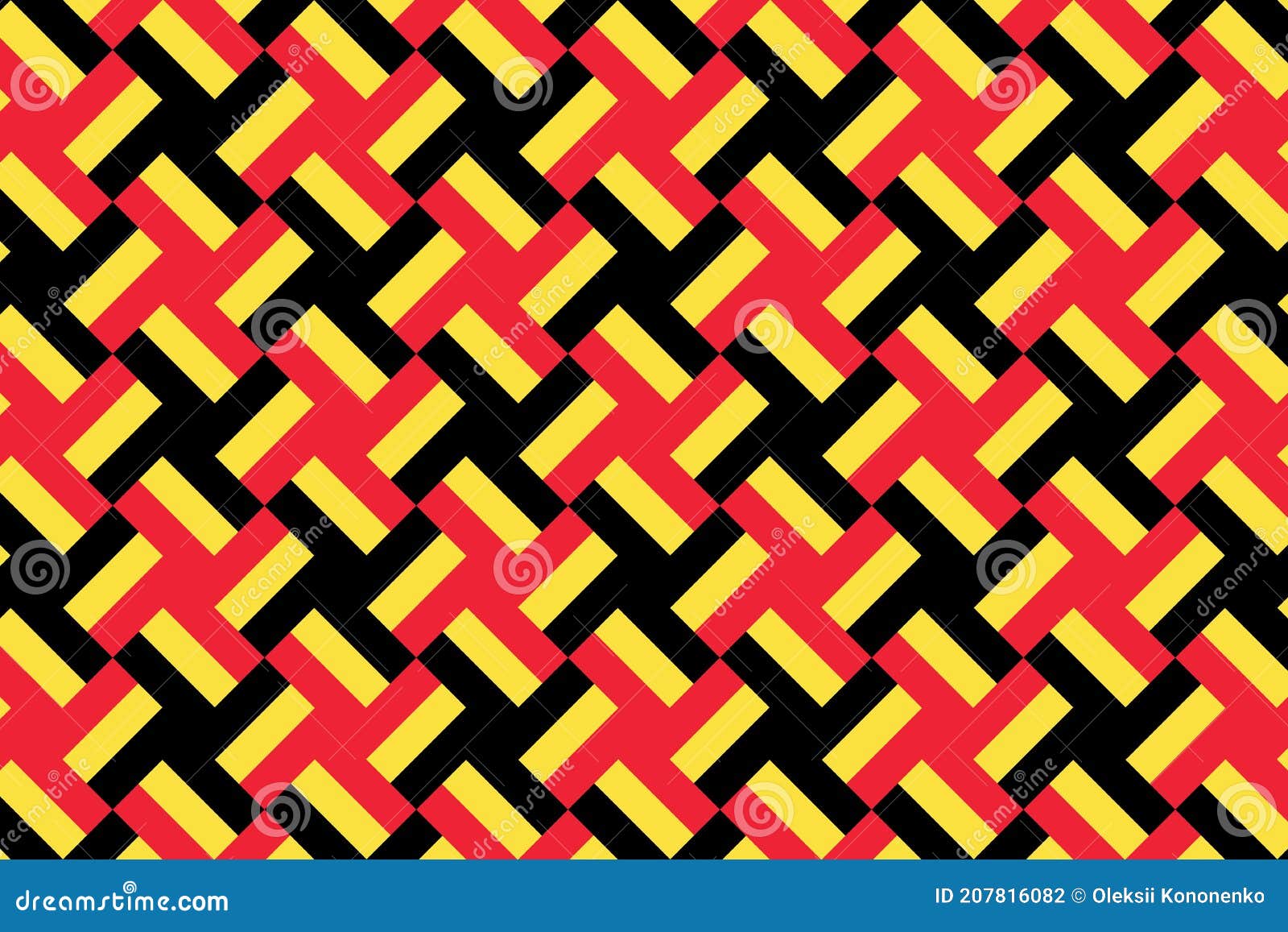 Simple Geometric Pattern in the Colors of the National Flag of Belgium ...