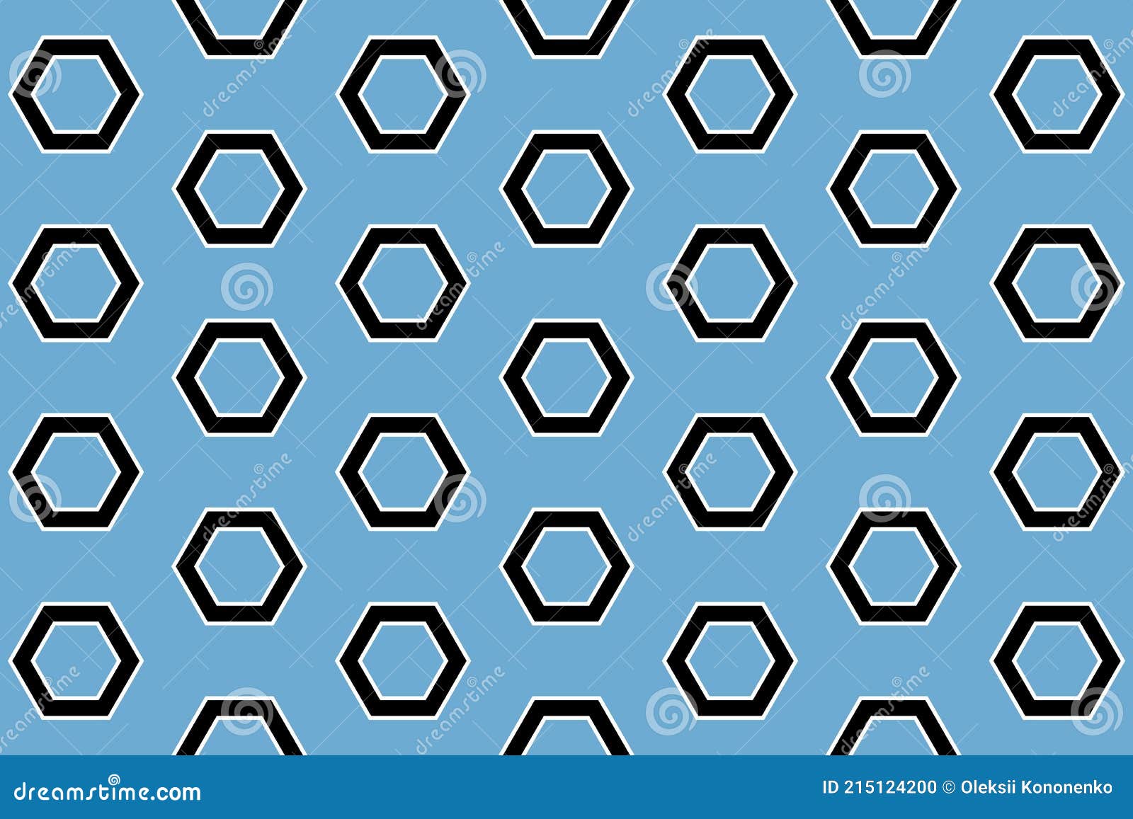 Simple Geometric Pattern in the Colors of the National Flag of Botswana ...