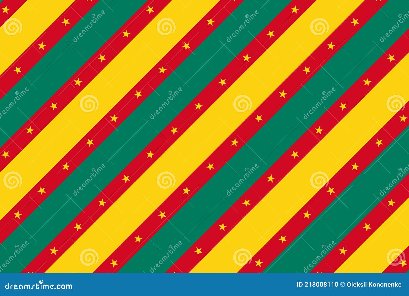 Simple Geometric Pattern in the Colors of the National Flag of Cameroon ...