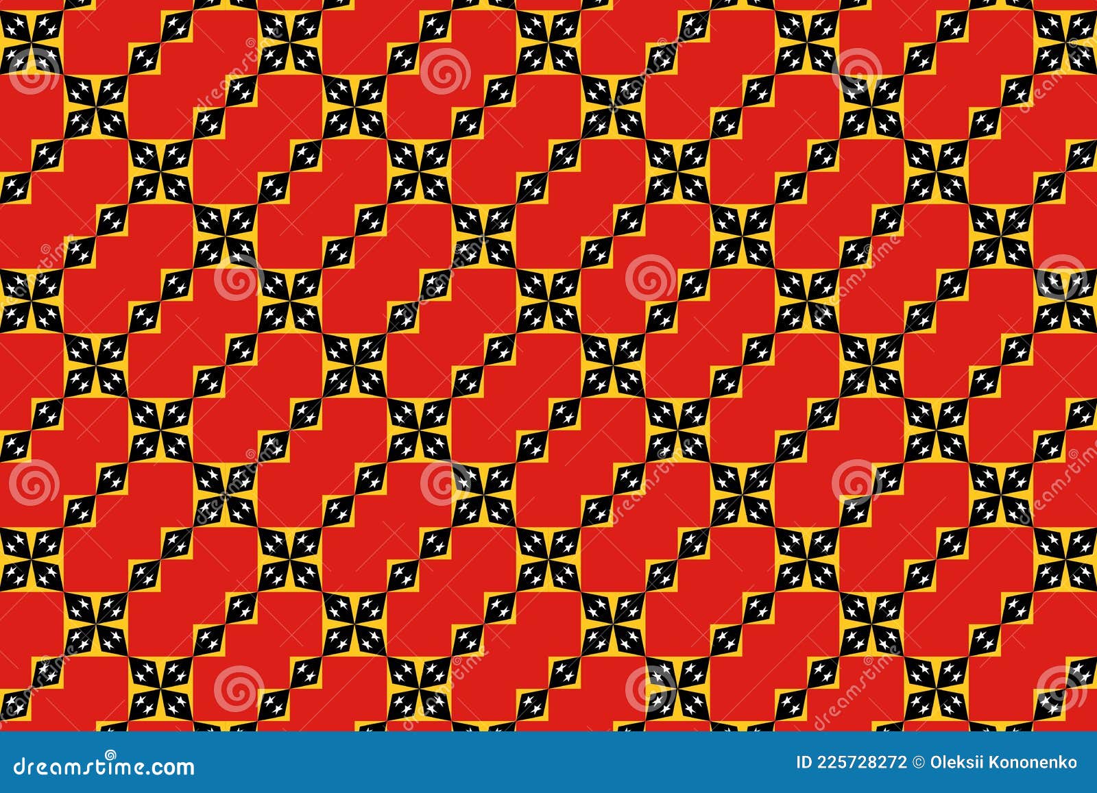 Simple Geometric Pattern in the Colors of the National Flag of East ...
