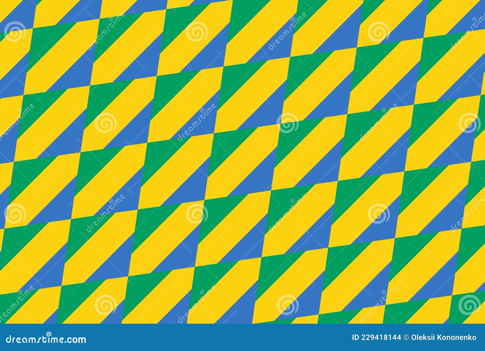 Simple Geometric Pattern in the Colors of the National Flag of Gabon ...