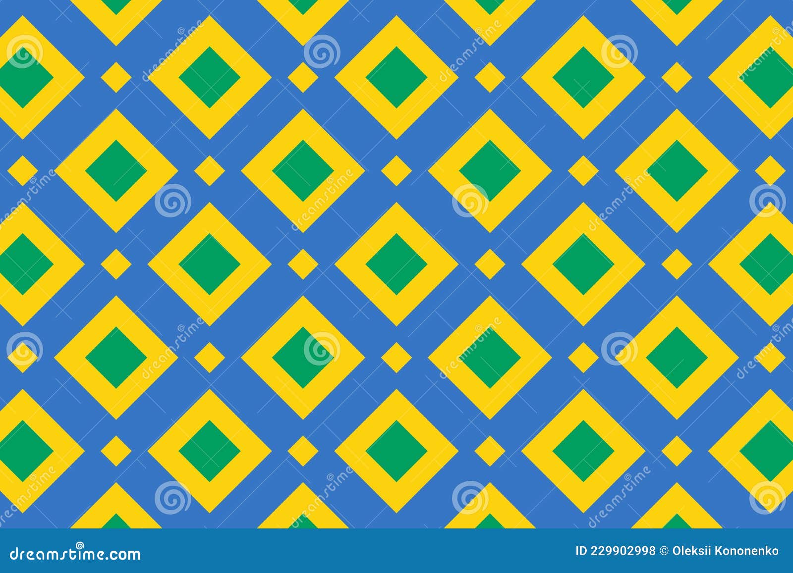 Simple Geometric Pattern in the Colors of the National Flag of Gabon ...