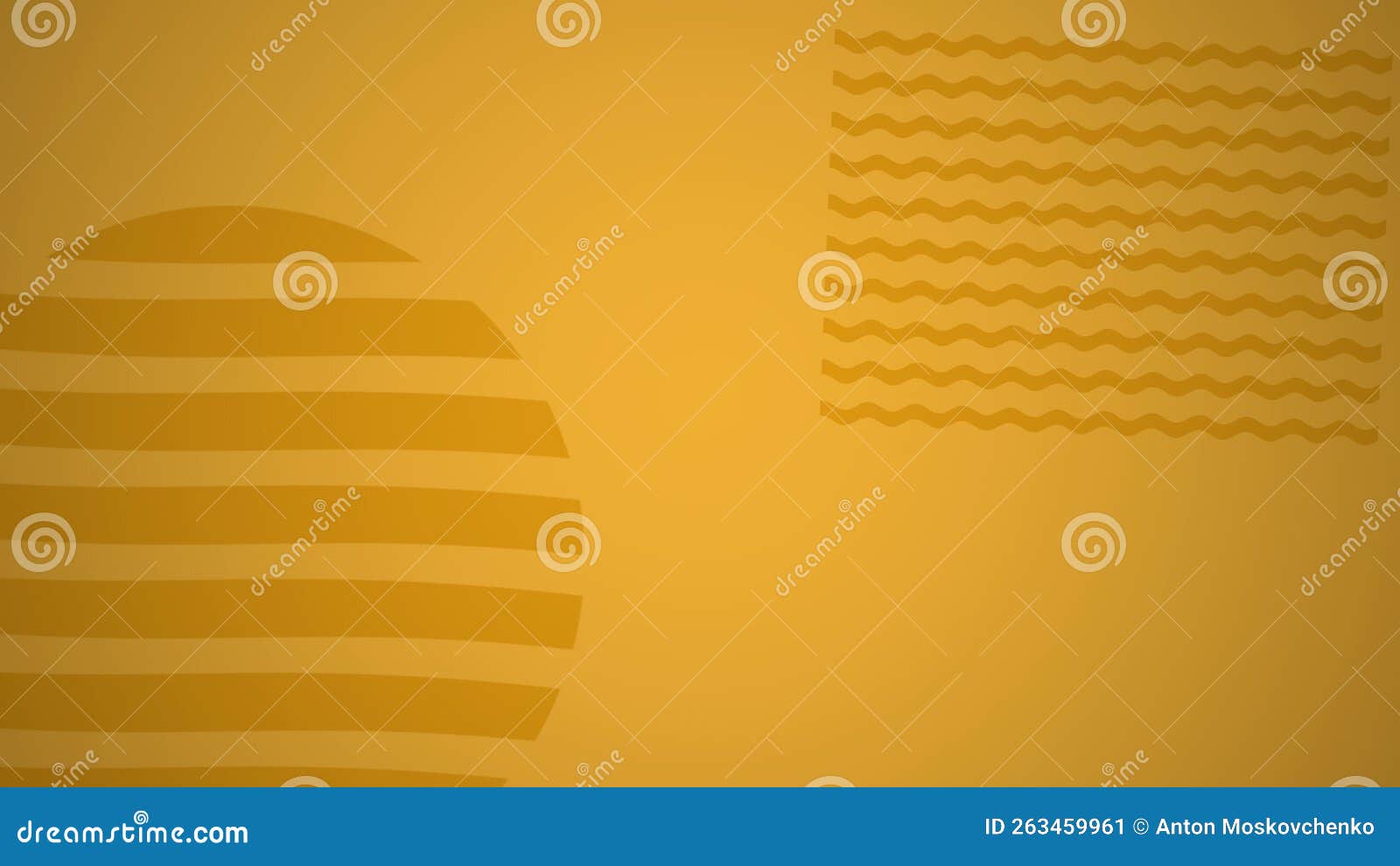 Simple Geometric Pattern Loop. Circles, Squares, Lines Abstract Shapes ...