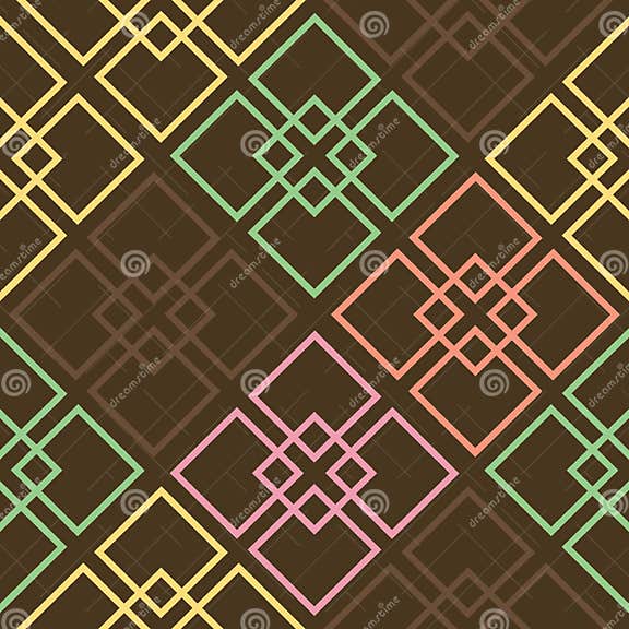 Simple Geometric Repeating Pattern with Colorful Squares. Seamless ... Simple Geometric Repeating Pattern with Colorful Squares. Seamless ...
