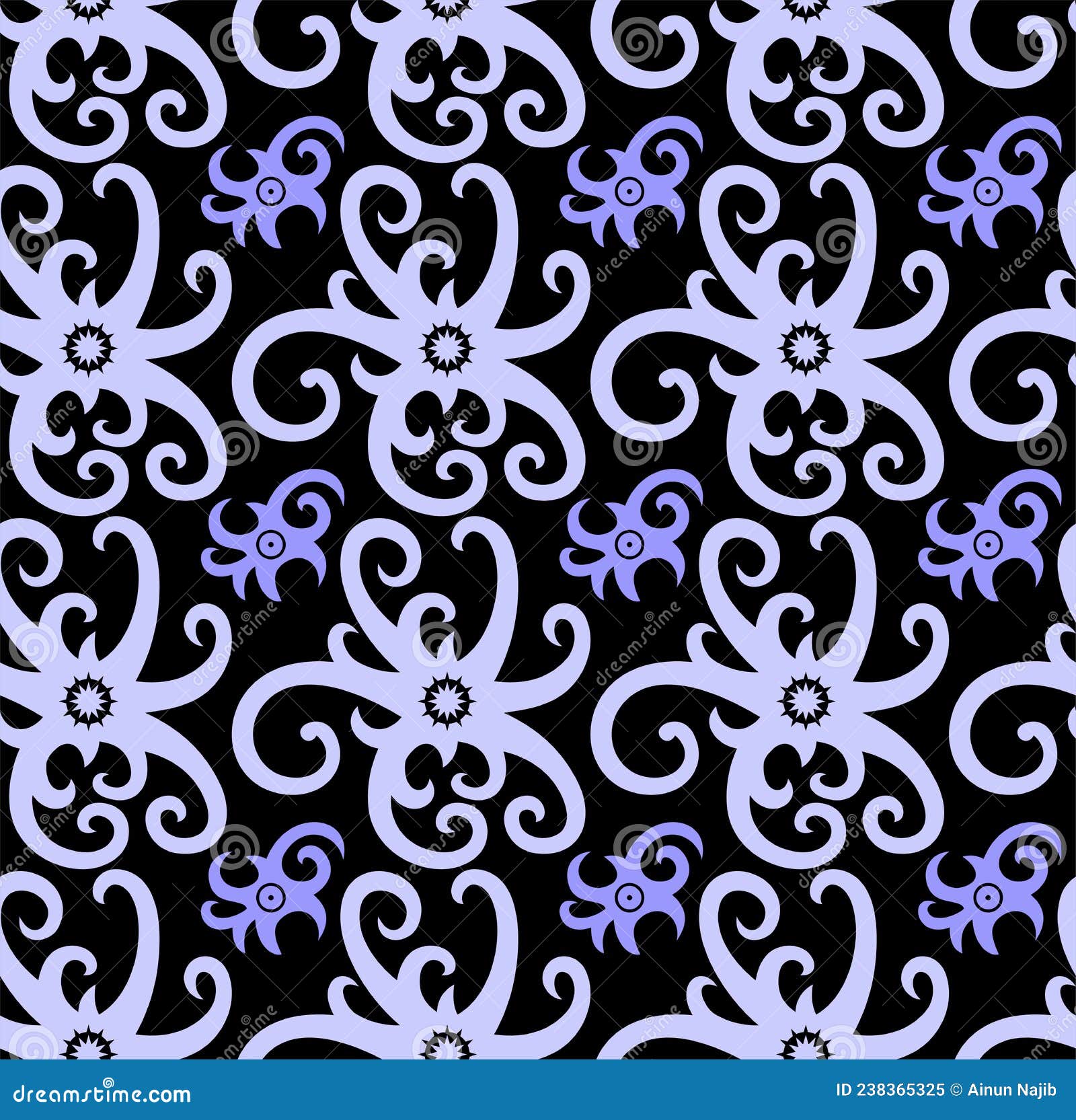 Simple Geometric Seamless Pattern of Batik Motif Background.Stylish ...