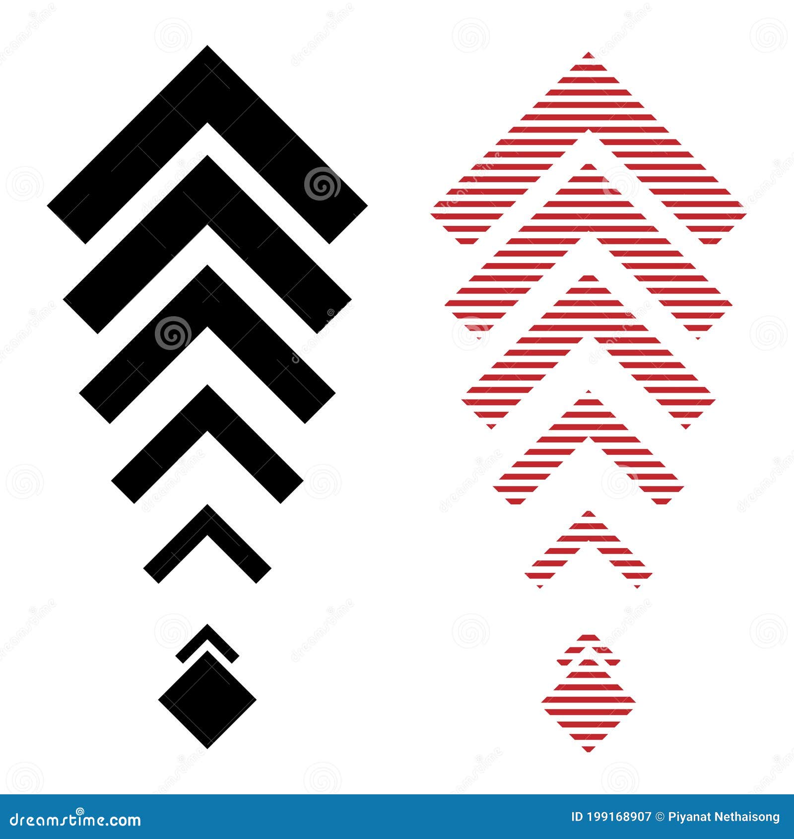 Simple Geometric Shape Design Elements Tattoo. Vector Illustration ...