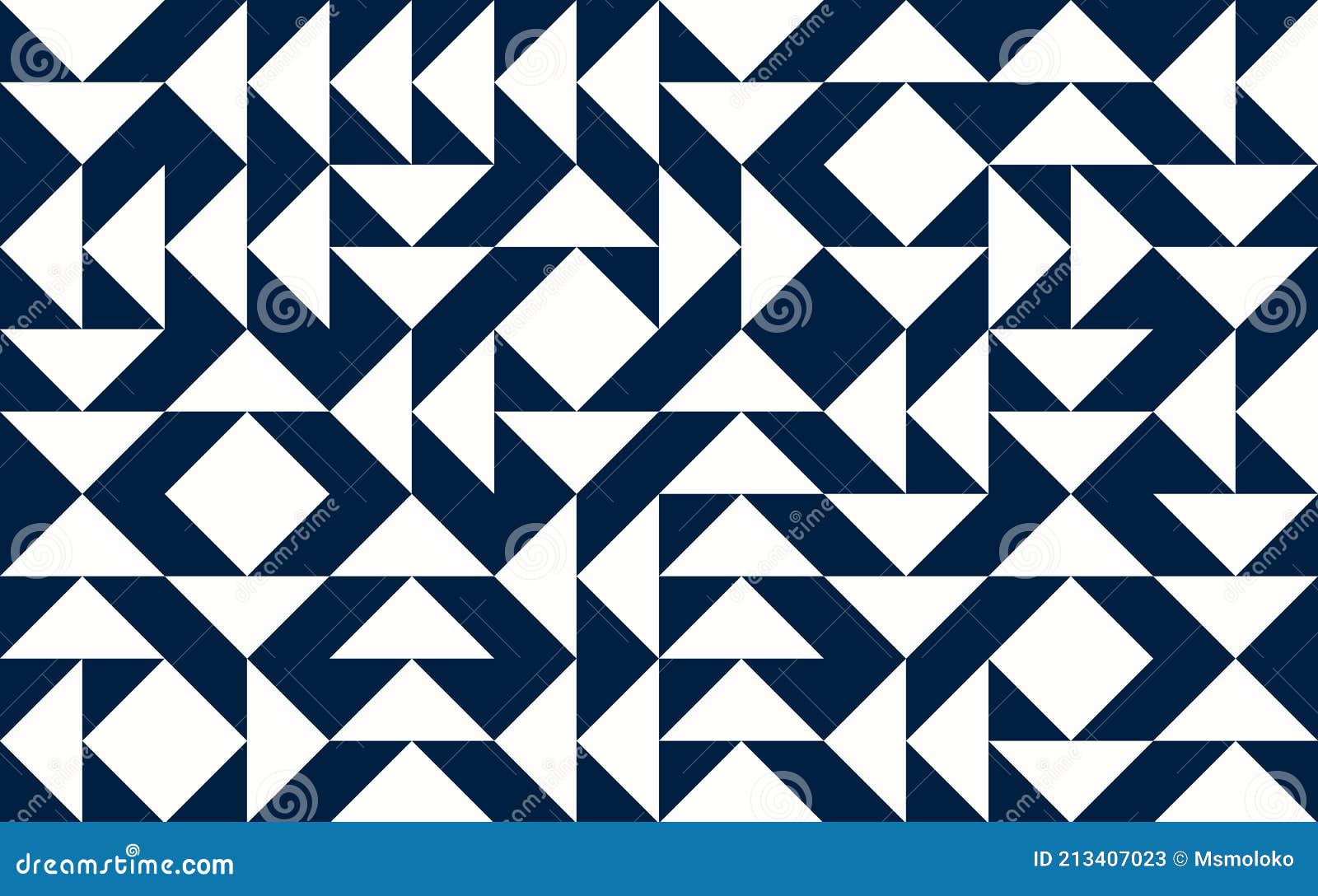 Simple Geometric Vector Pattern. Bright Color Palette Stock Vector ...