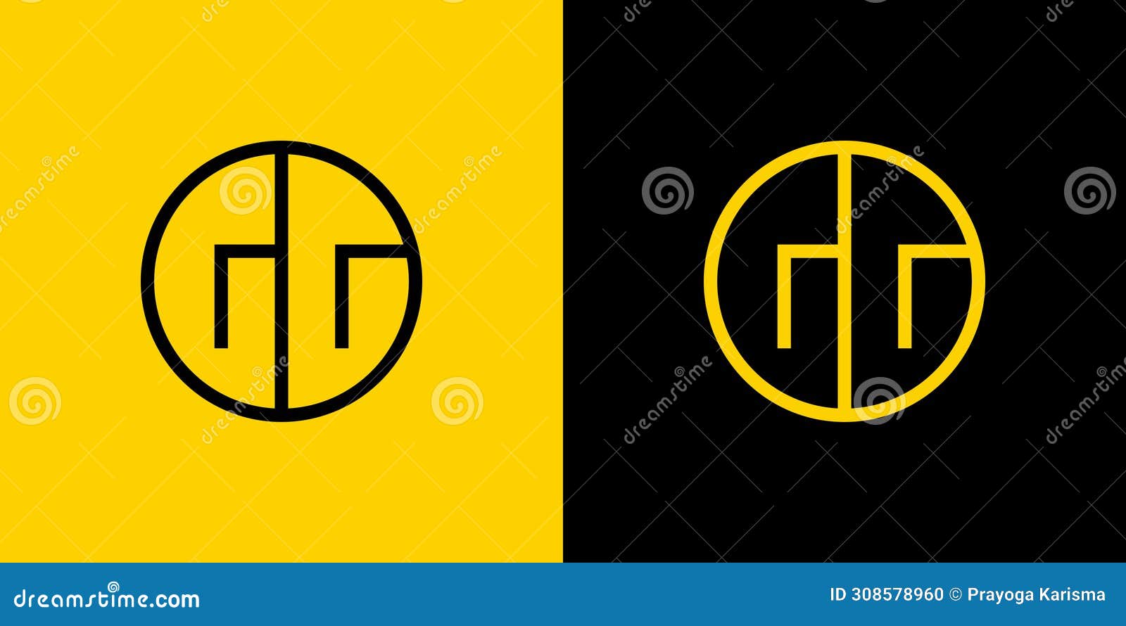 Letters AU In Circle And Square Logo Set, For Business With AU Or UA ...