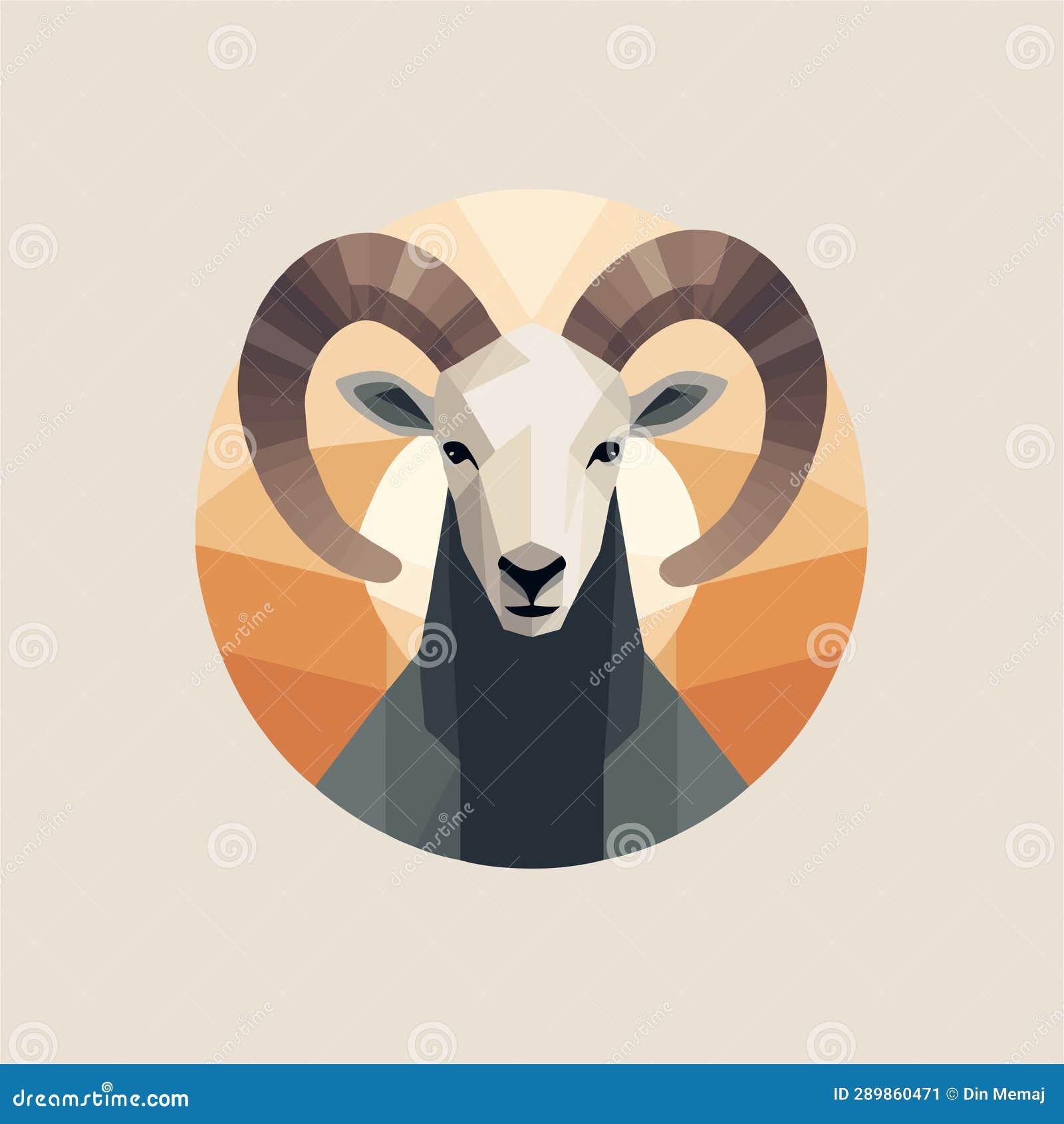 A simple goat illustration stock illustration. Illustration of cartoon ...