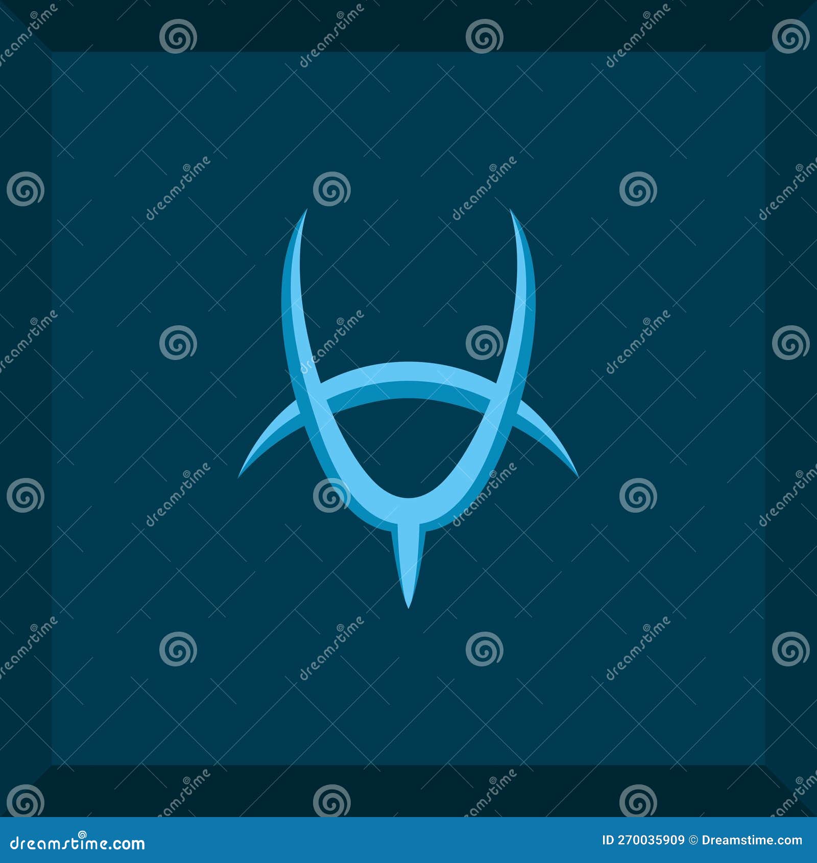 Simple goat logo stock vector. Illustration of wildlife - 270035909