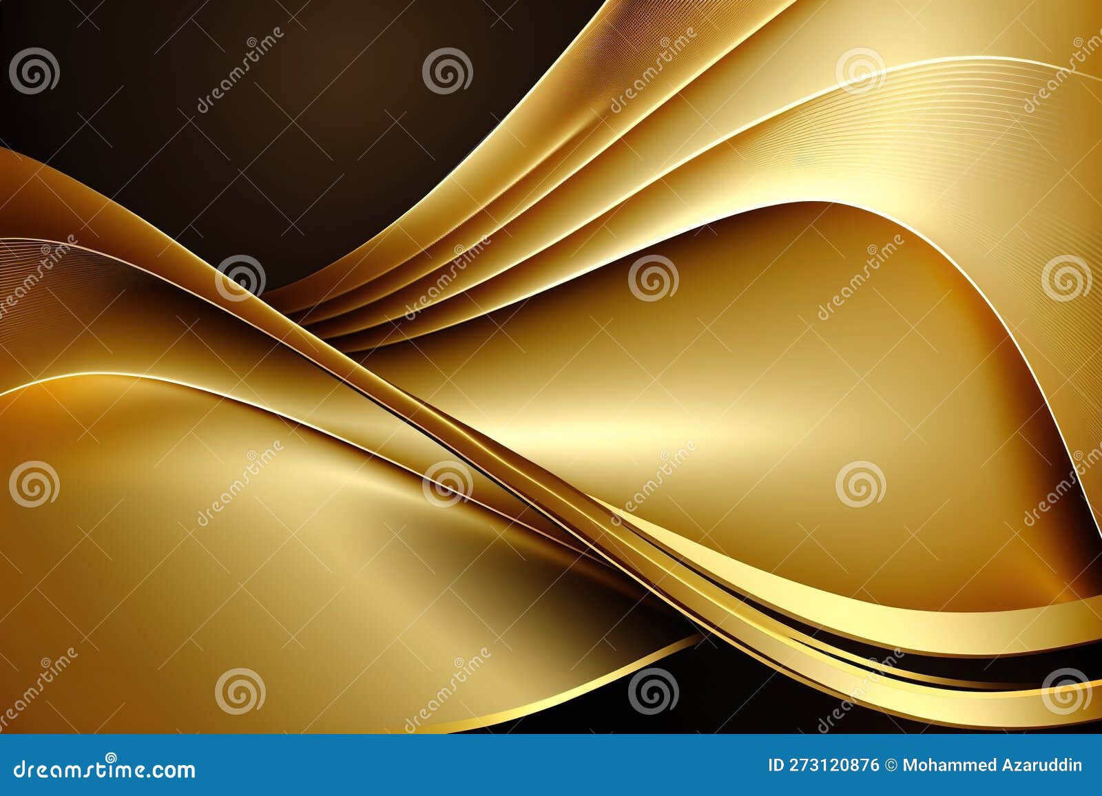 Simple Golden Background stock illustration. Illustration of decorative ...