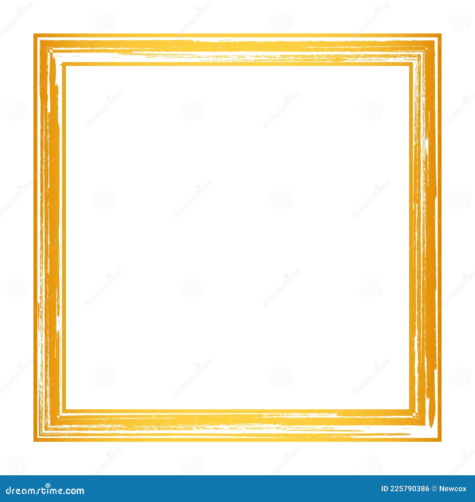 Simple Golden Frame Design. Stock Vector - Illustration of epsn, golden ...
