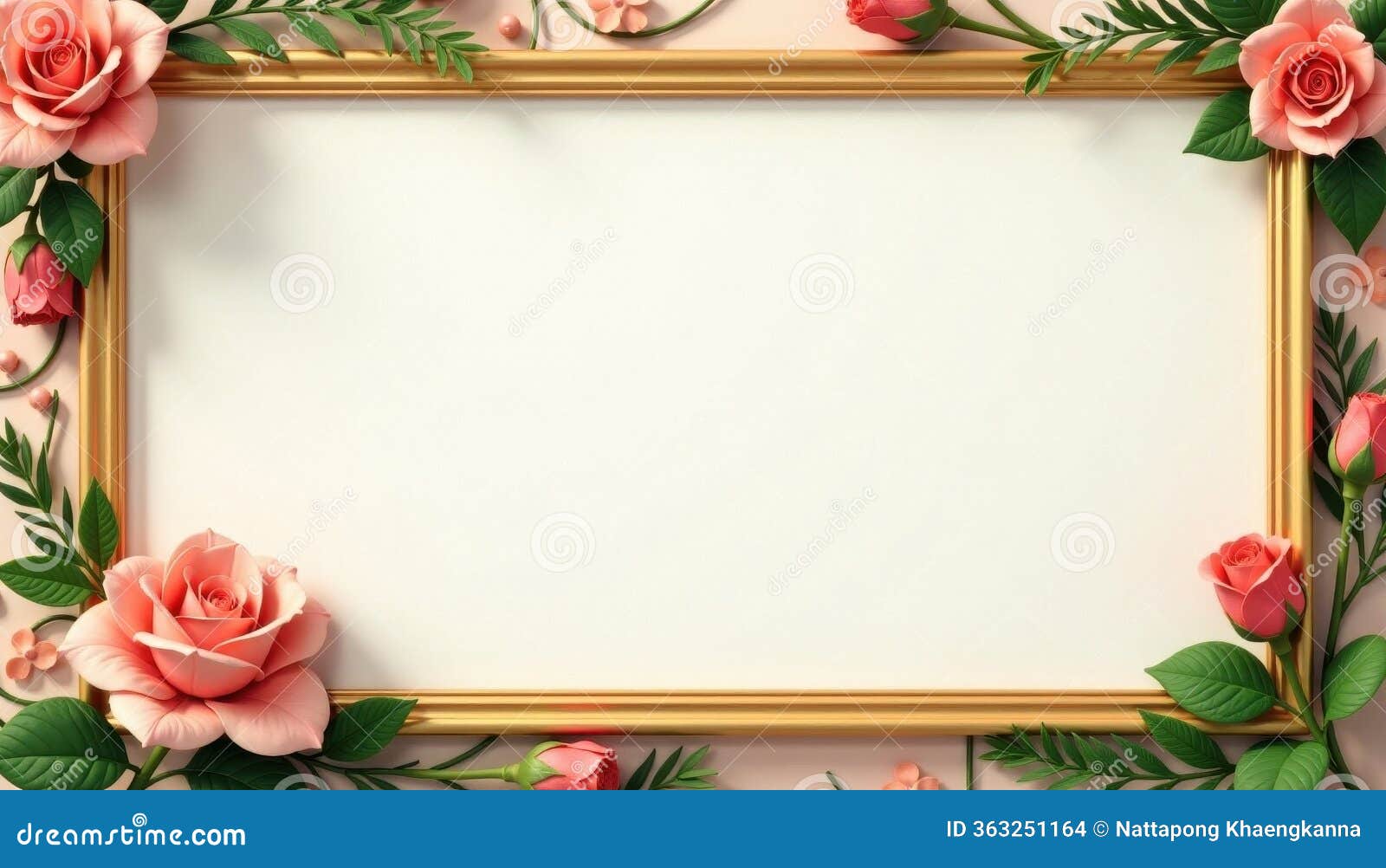 Simple Golden Frame, Horizontal Alignment, Clean Design , Line, Thin ...