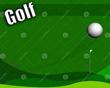 Simple Golf Layout Useful in Many Ways Stock Illustration ...