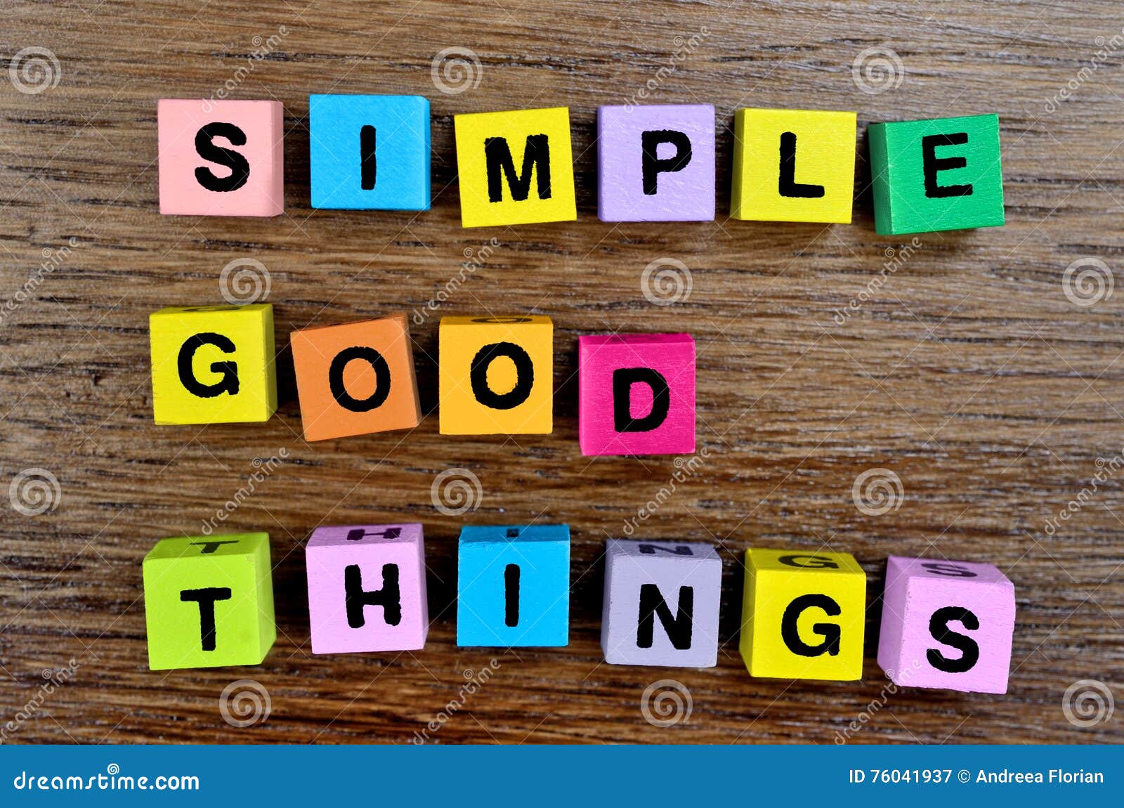 Simple Good Things on Table Stock Image - Image of school, closeup ...