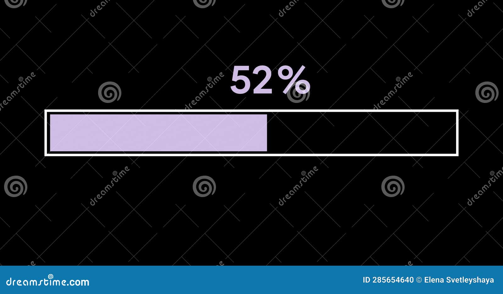 Simple Gradient from Pink To Blue Progress or Loader Bar Animation ...