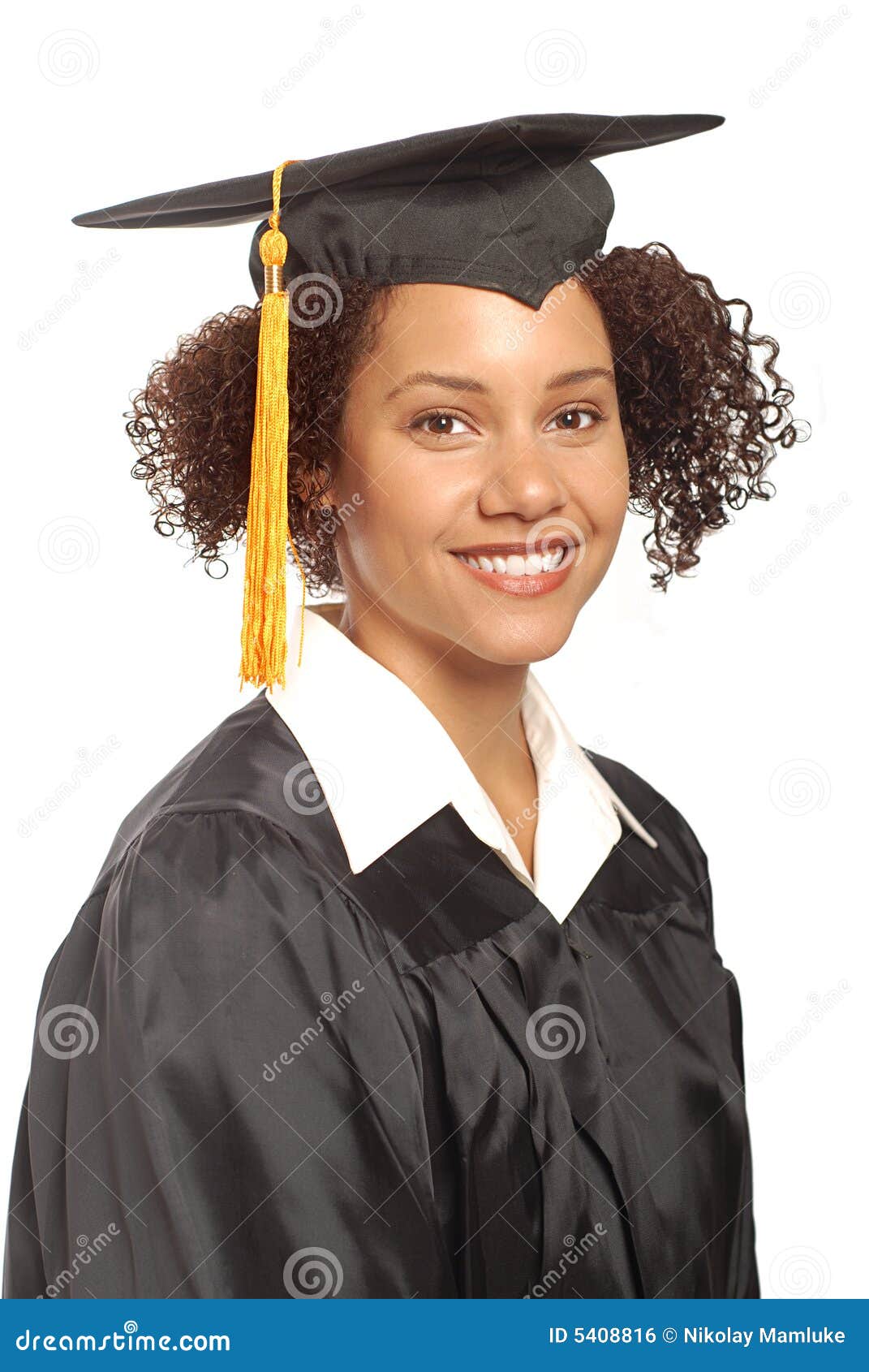 Simple graduation portrait stock photo. Image of class - 5408816