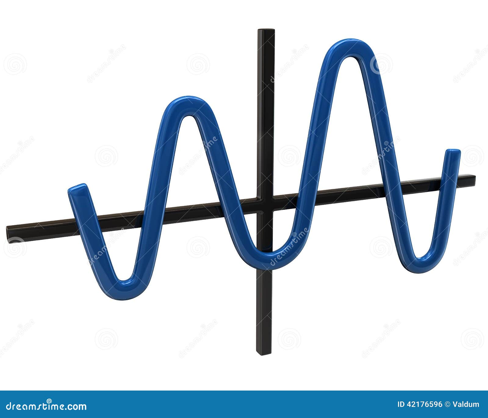 Simple graph icon stock illustration. Illustration of financial - 42176596