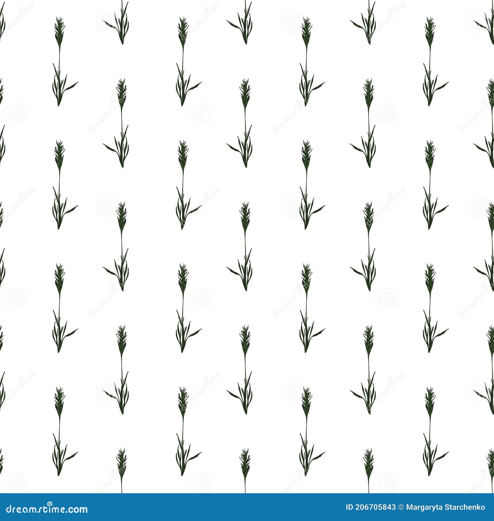 Simple grass pattern stock vector. Illustration of wallpaper - 206705843