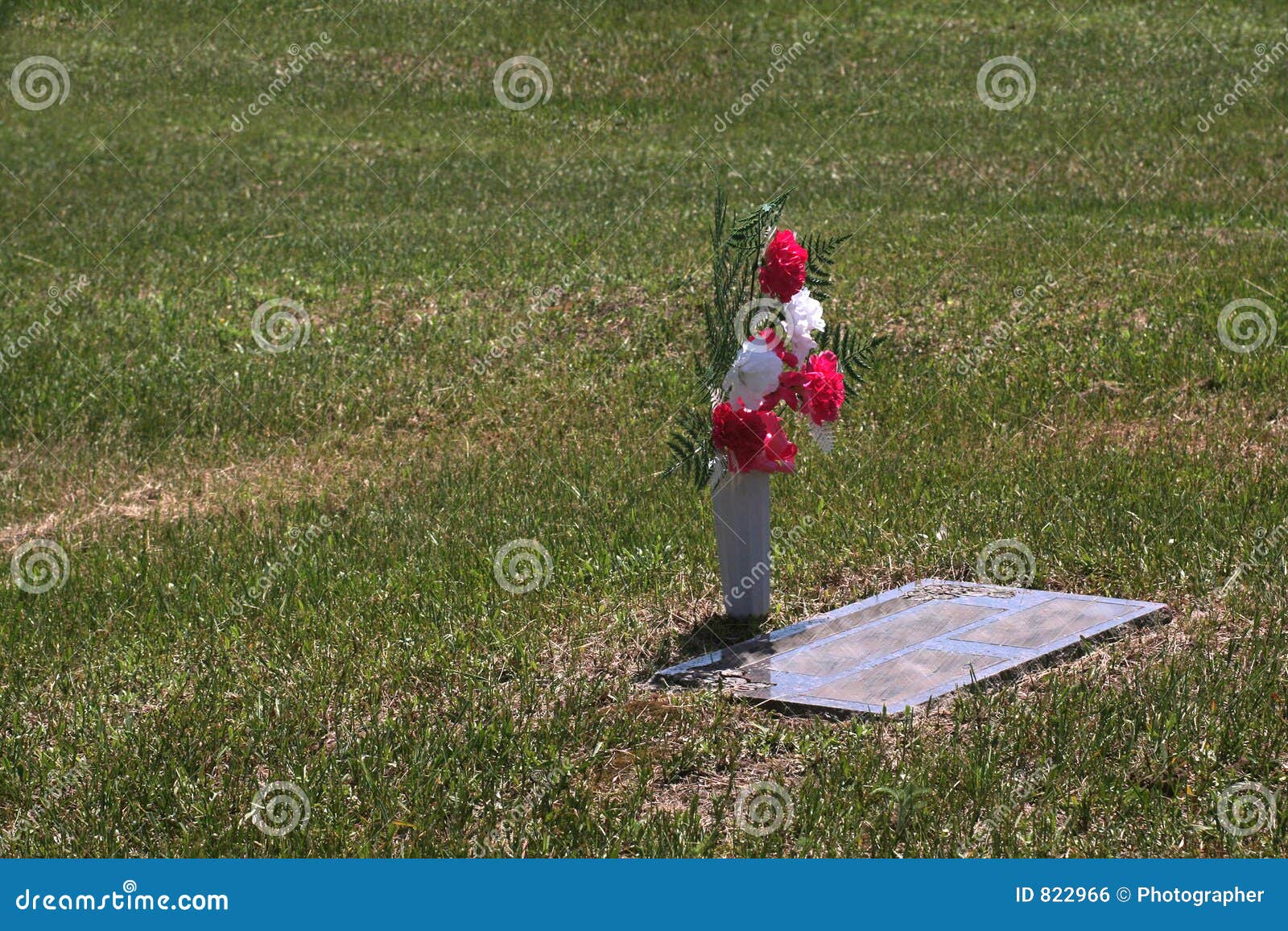 Simple Grave stock photo. Image of peace, dead, dear, memorial - 822966