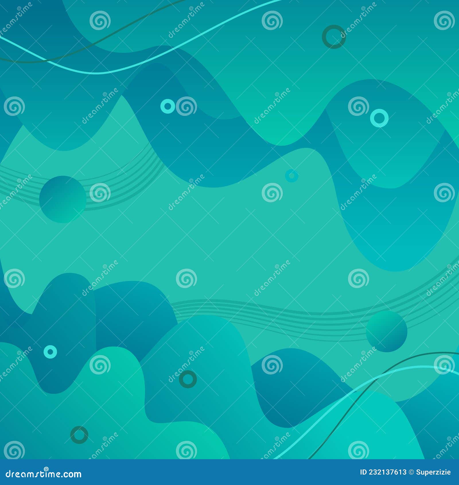 Green Blue Simple Gradient Background Stock Vector - Illustration of ...