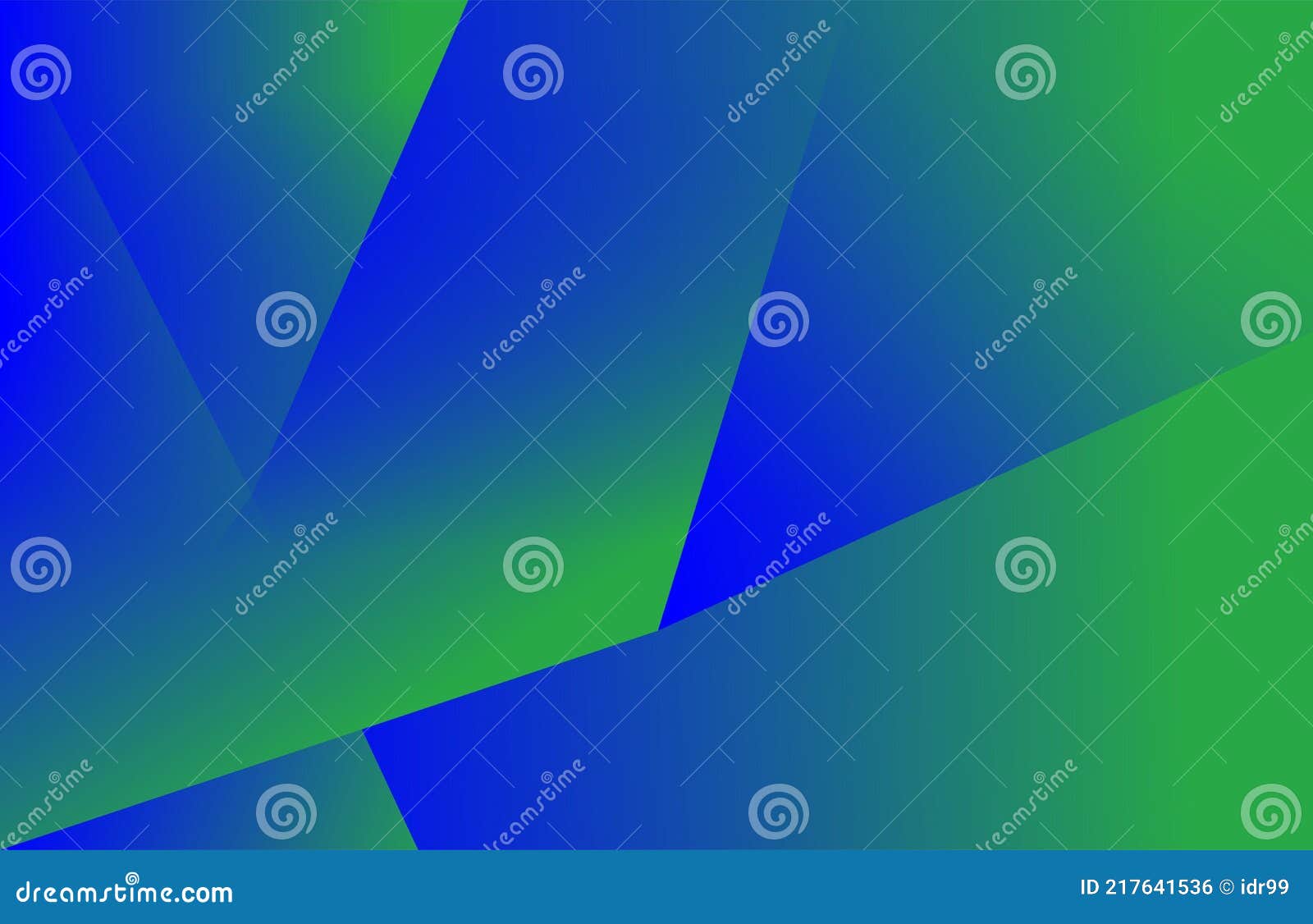 Simple Green Blue Modern Geometric Background Vector Stock Illustration ...