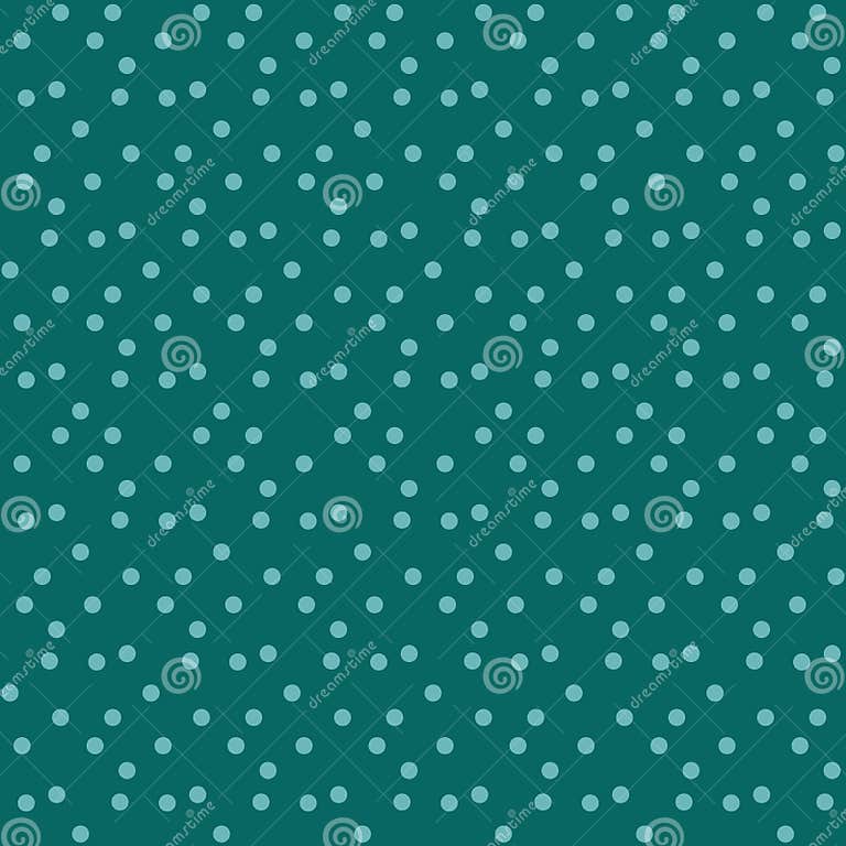 Simple Green Blue Polka Background Seamless Pattern Stock Vector ...