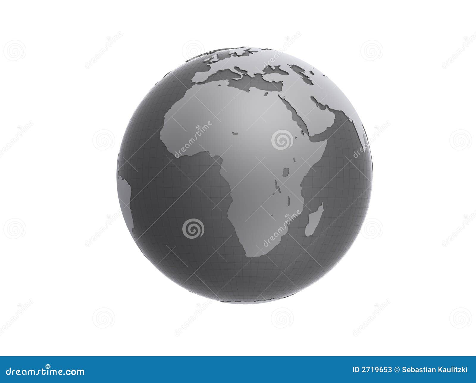 Simple grey globe stock illustration. Illustration of nations - 2719653