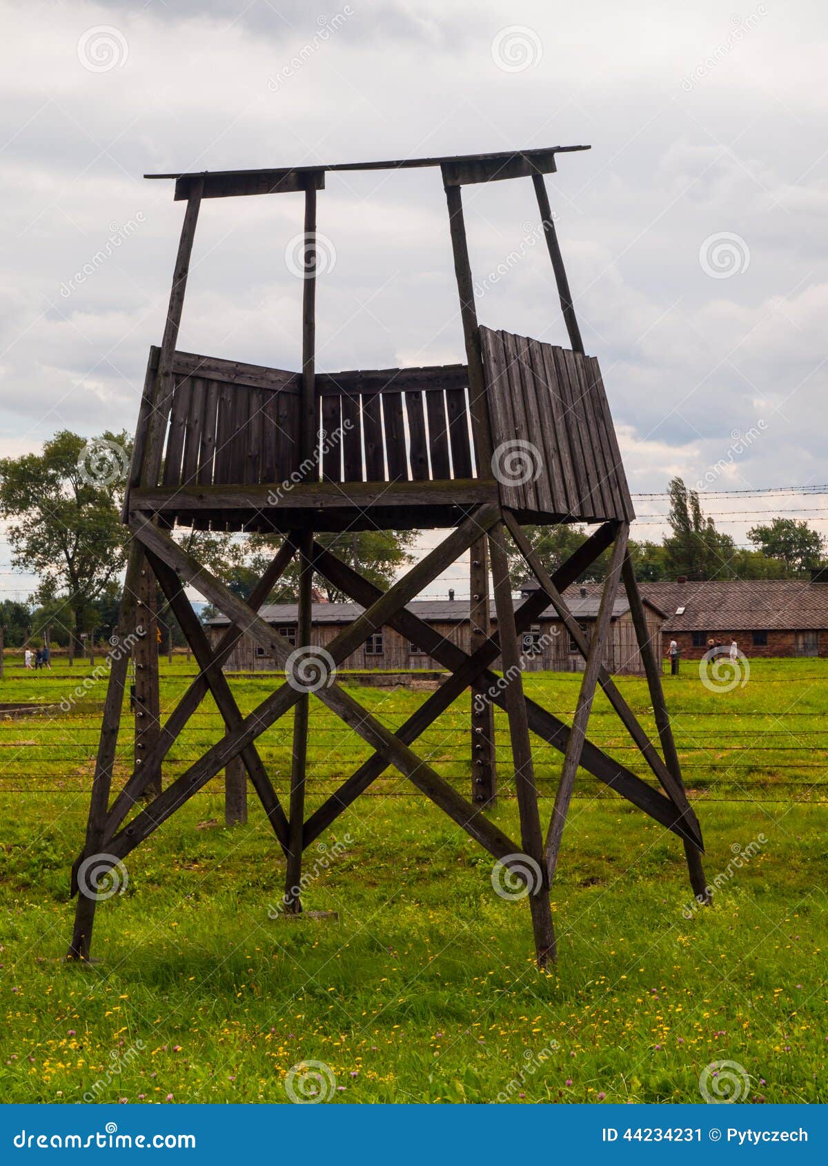 Simple guard post editorial photo. Image of watchtower - 44234231