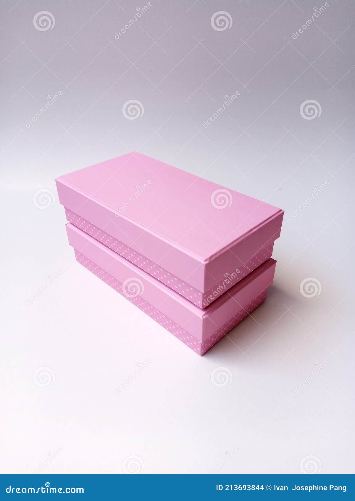 A Simple Hand-crafted Gift Box in Pink Stock Photo - Image of pink ...