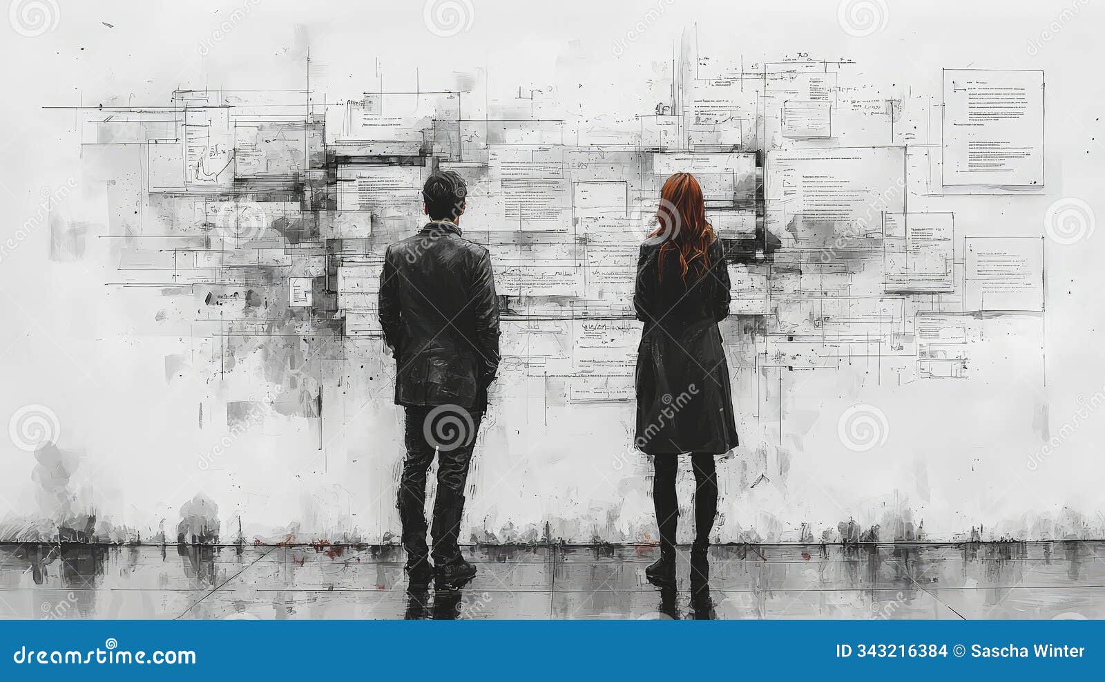 A Simple, Hand-drawn Diagram Illustrating the Communication Process ...