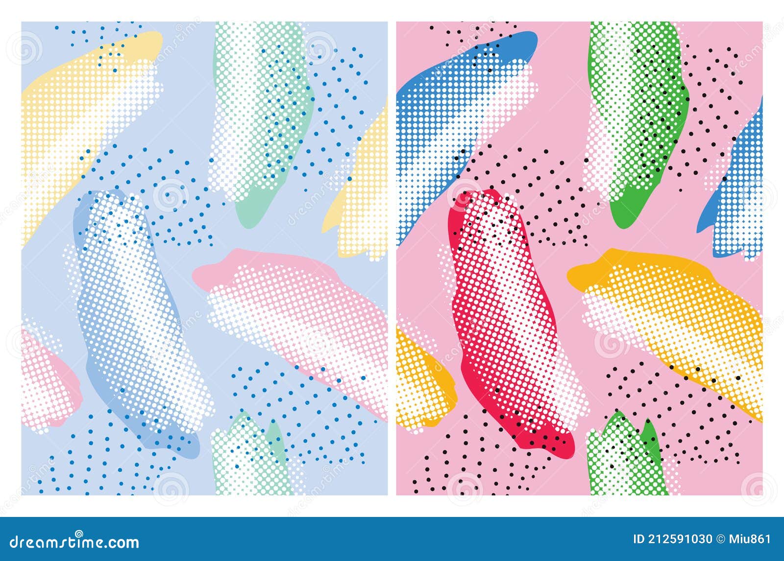 Simple Hand Drawn Irregular Geometric Vector Patterns. Stock Vector ...