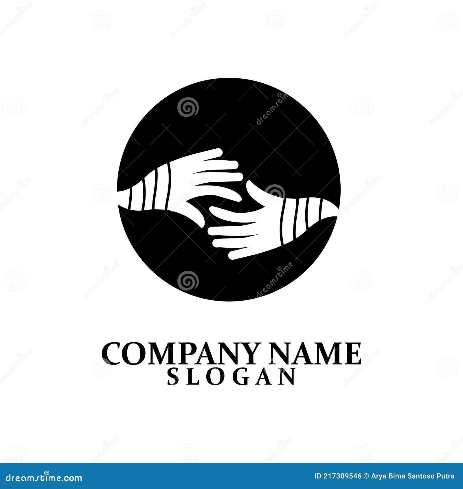 Simple hand icon logo stock illustration. Illustration of hygiene ...