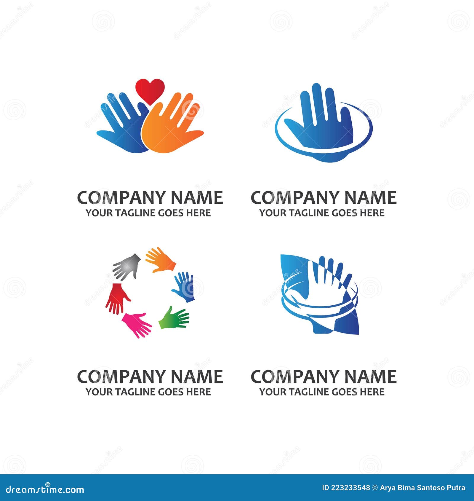 Simple Hand Icon Vector Logo Stock Illustration - Illustration of lady ...