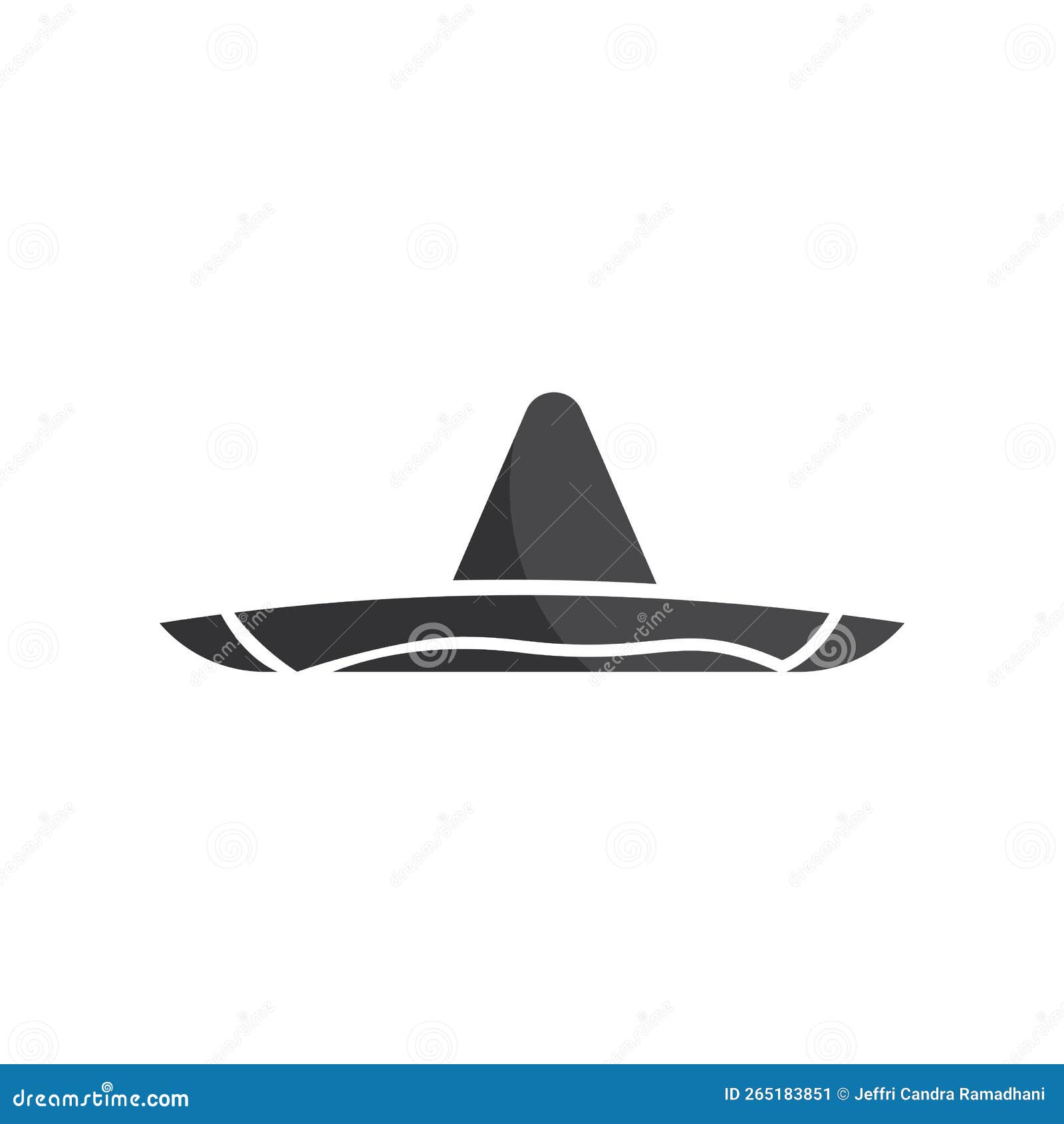 Simple Hat Vector Design Logo Icon Stock Vector - Illustration of ...