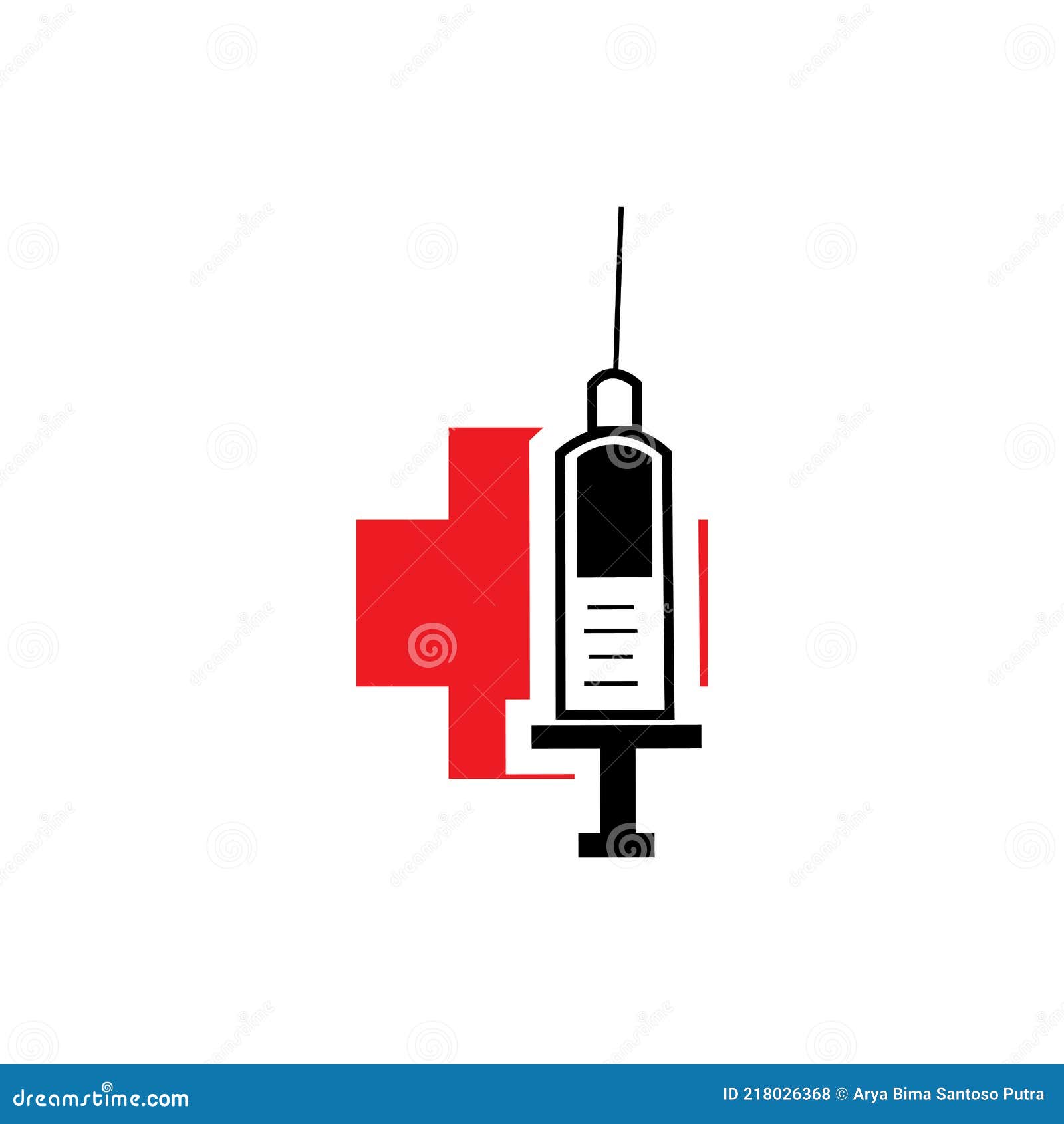 Simple Health Icon Vector Logo Stock Illustration - Illustration of ...