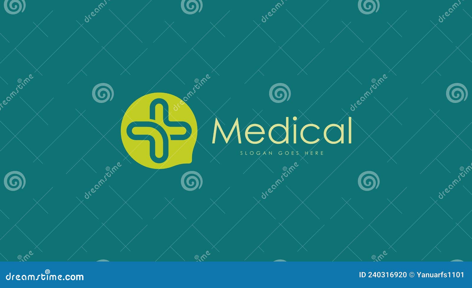 Simple Health Logo Template Vector Stock Illustration - Illustration of ...