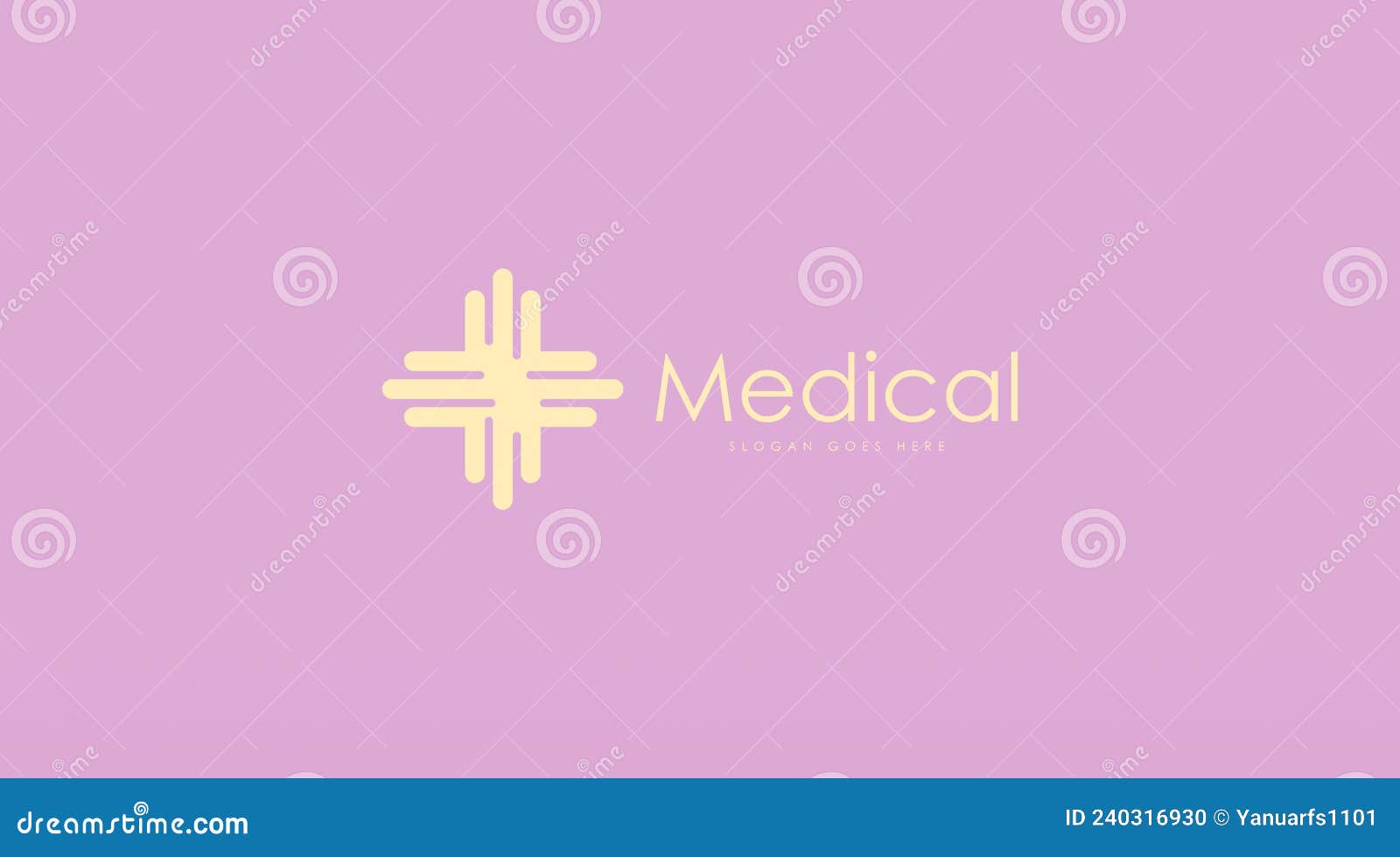 Simple Health Logo Template Vector Stock Illustration - Illustration of ...
